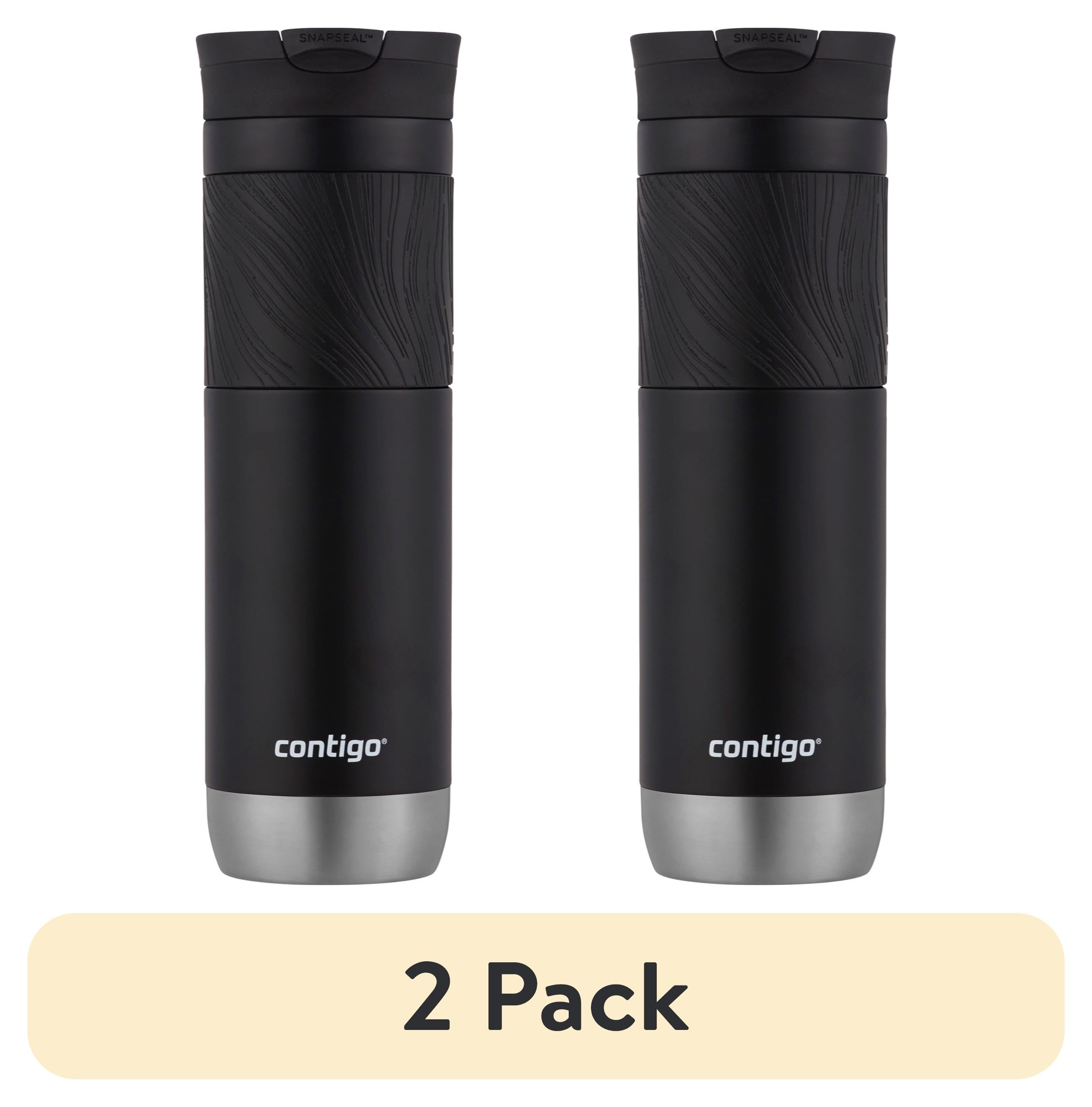 (2 pack) Contigo Byron 2.0 Stainless Steel Travel Mug with SNAPSEAL Lid ...