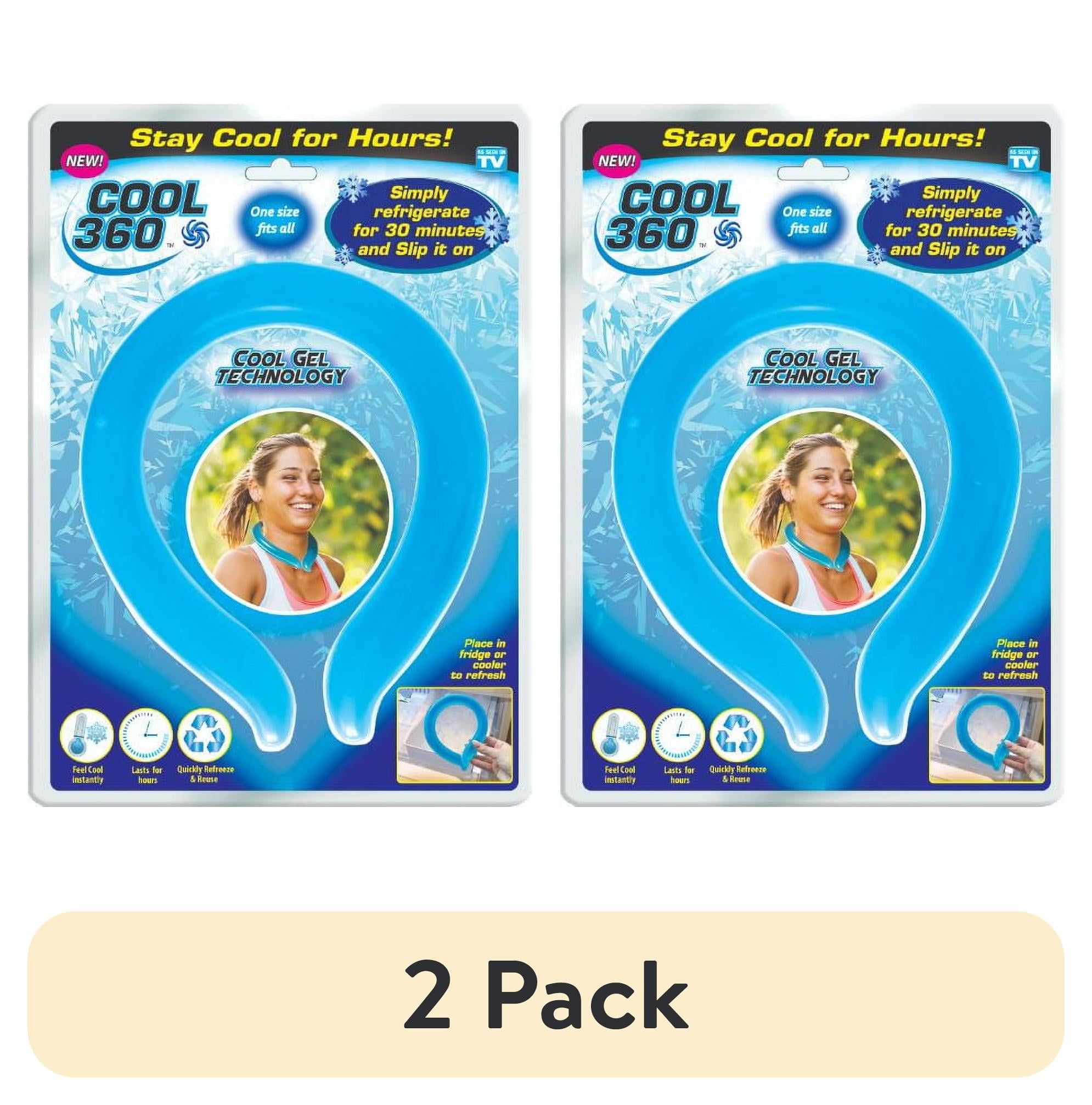 (2 pack) Cool 360 Wearable Cooling Ring - Walmart.com