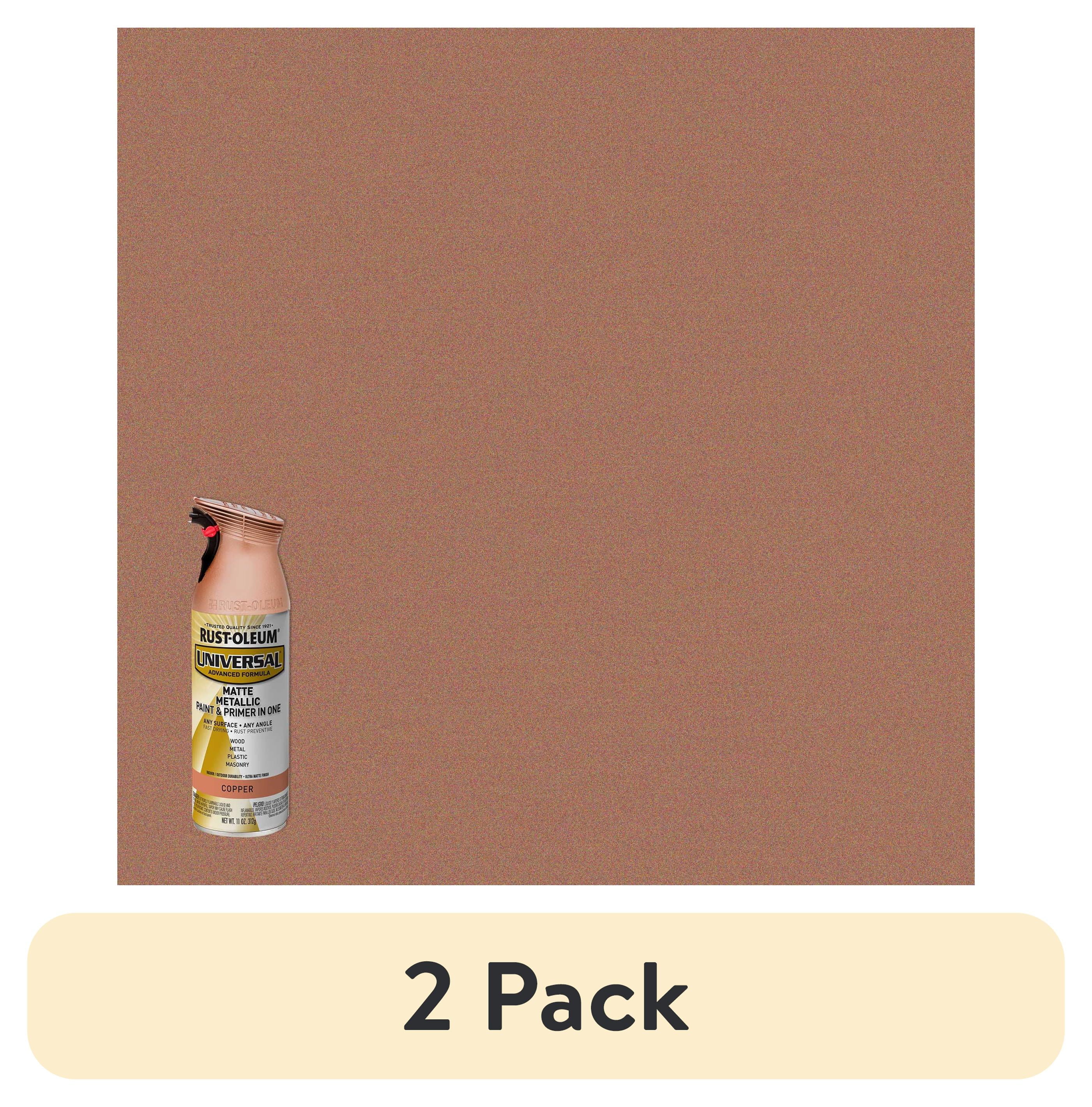 (2 pack) Copper, Rust-Oleum Universal All Surface Interior/Exterior ...