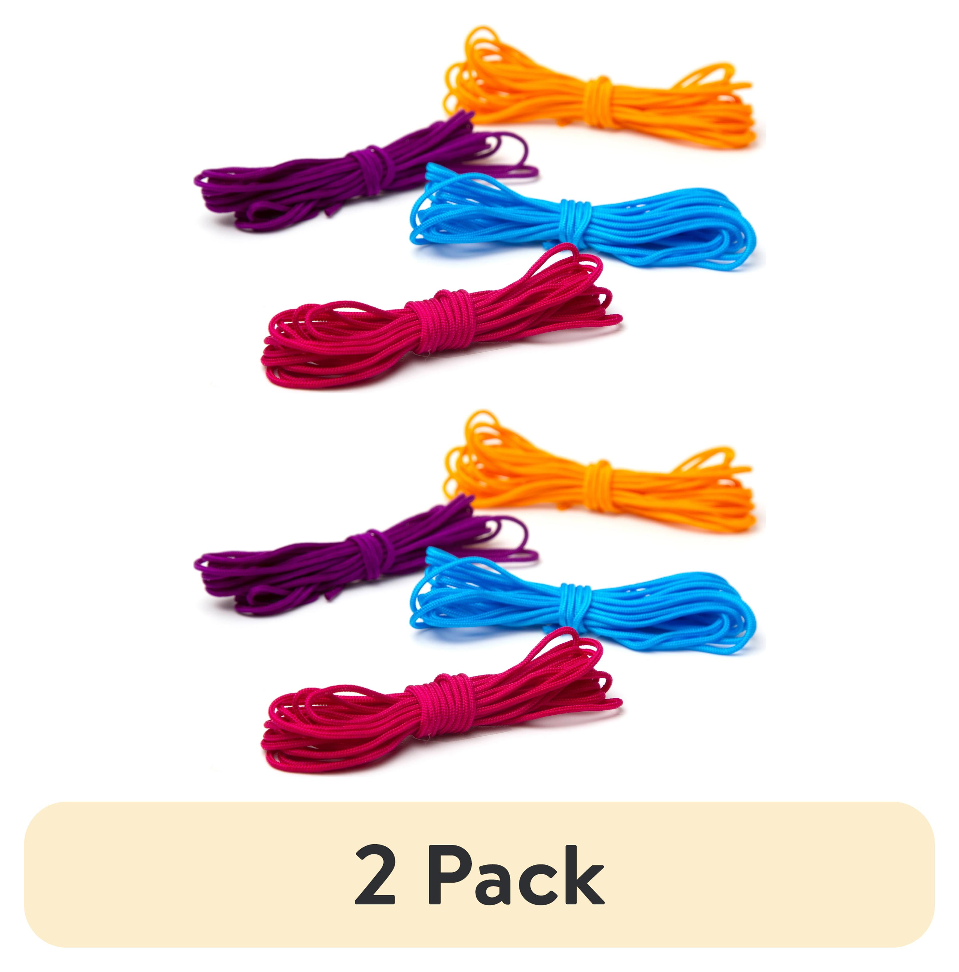 (2 pack) Cousin DIY Bright Colored Nylon Cord, Jewelry Making, Multi ...