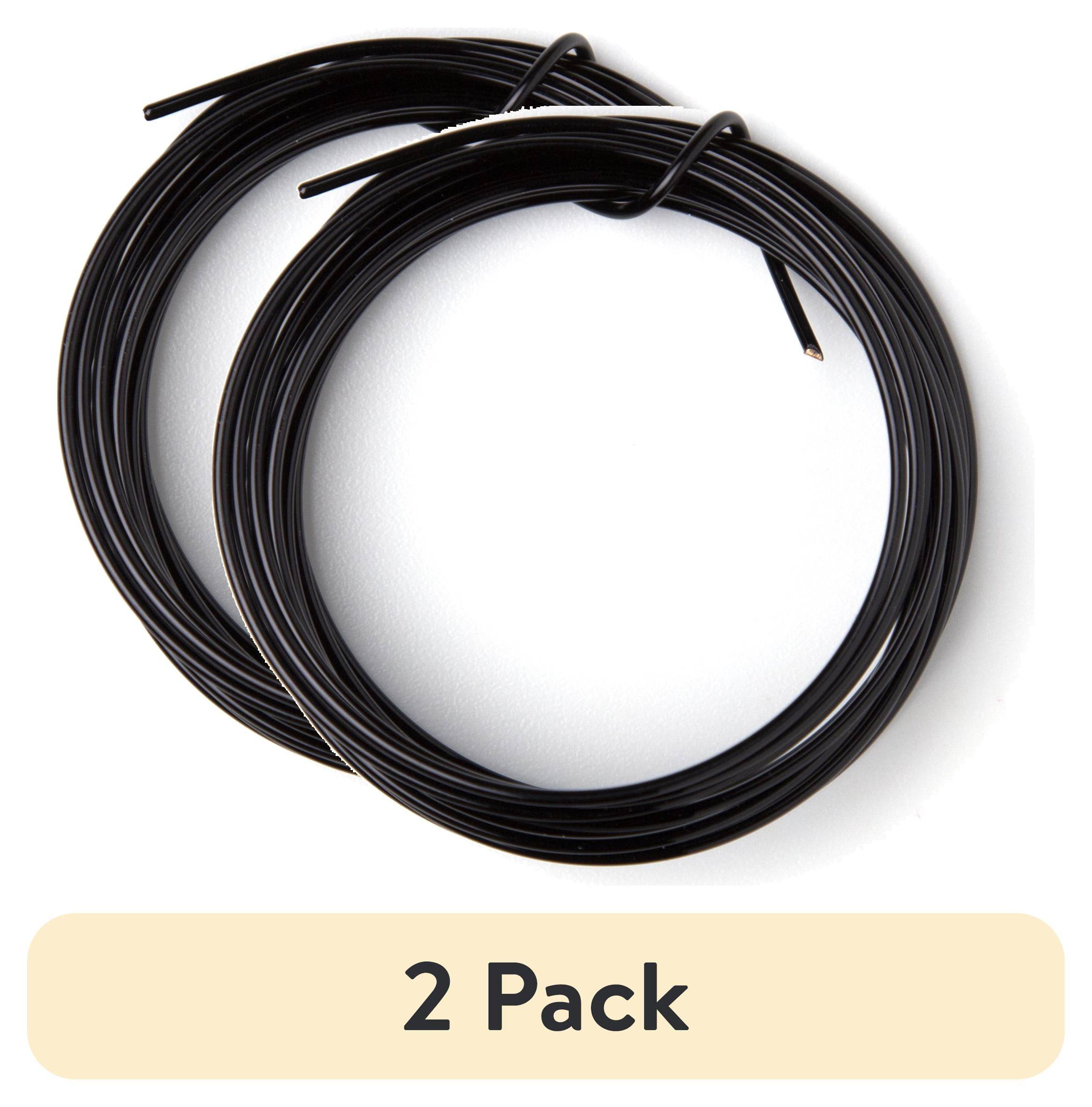 (2 pack) Cousin DIY Copper Craft Wire, Black Finish, 16 Gauge, 9 ft ...