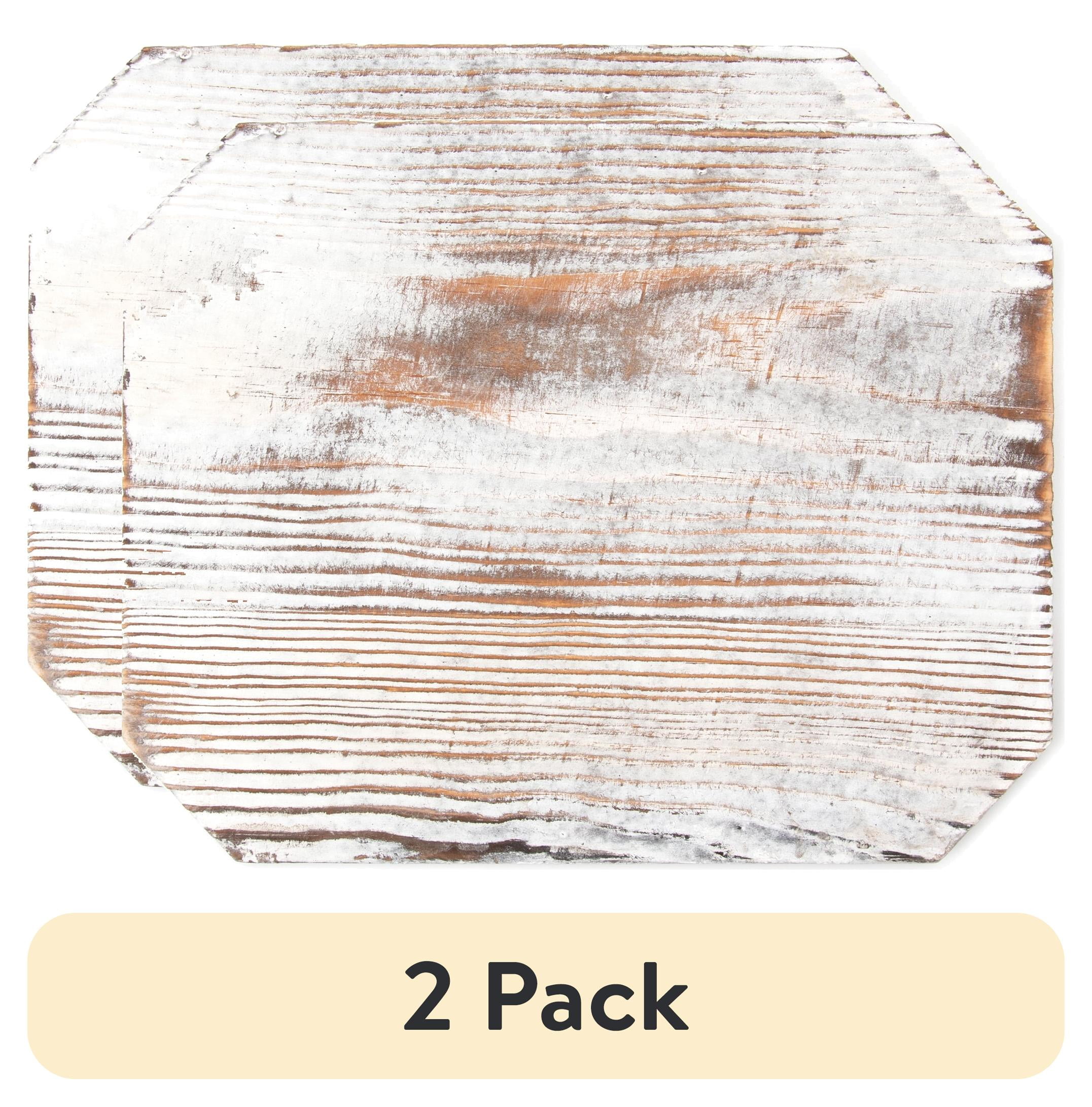 (2 pack) Cousin DIY Rustic Wood Large Cutout Plaque Sign, 1 Each, White ...