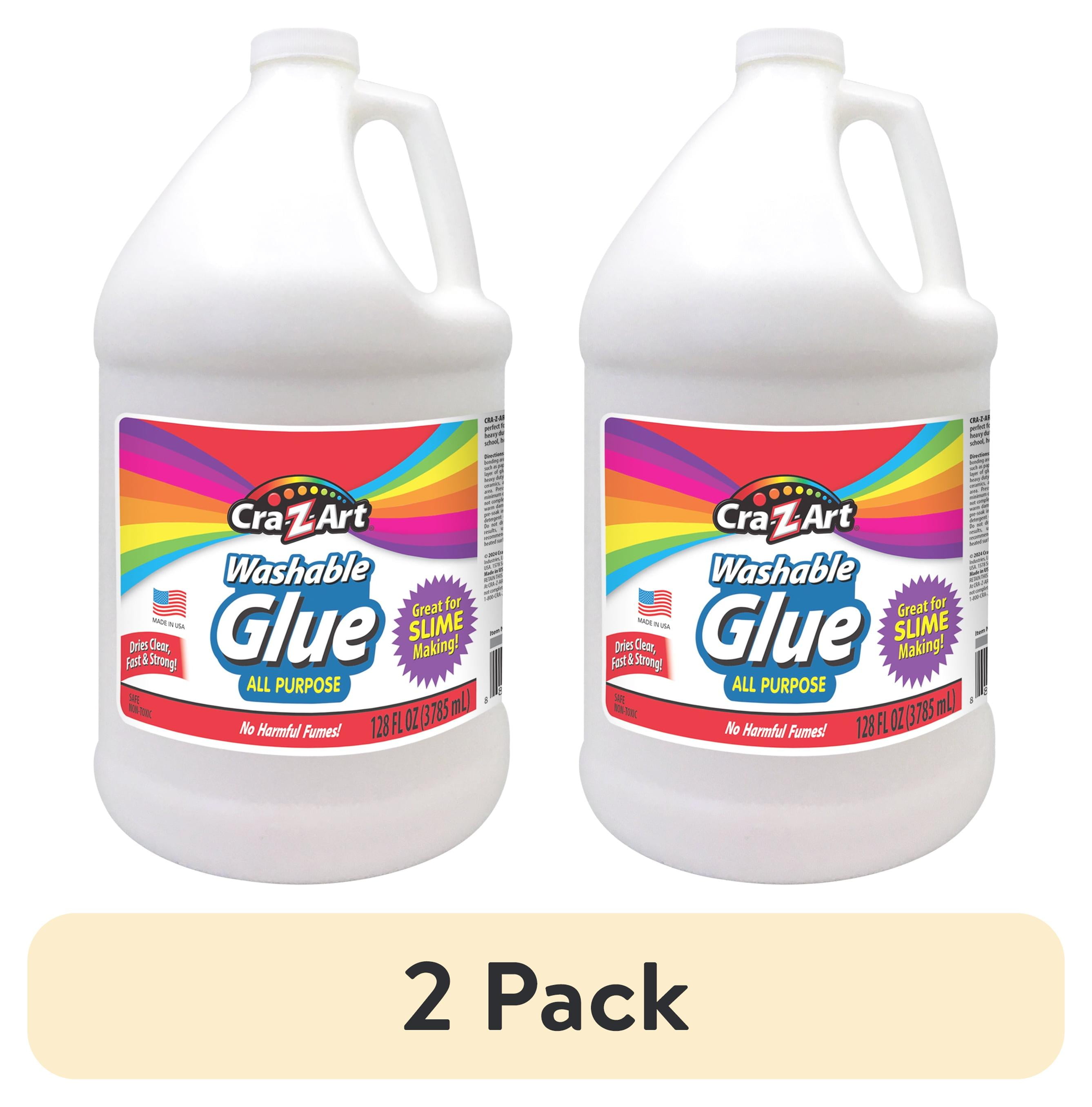 (2 pack) Cra-Z-Art Liquid Washable School Glue, Perfect for Making ...