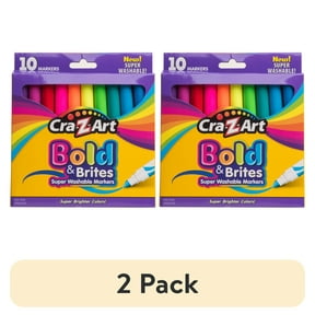 U.S. Art Supply Crazy Dots Markers Washable Water-Based Safe for Kids ...