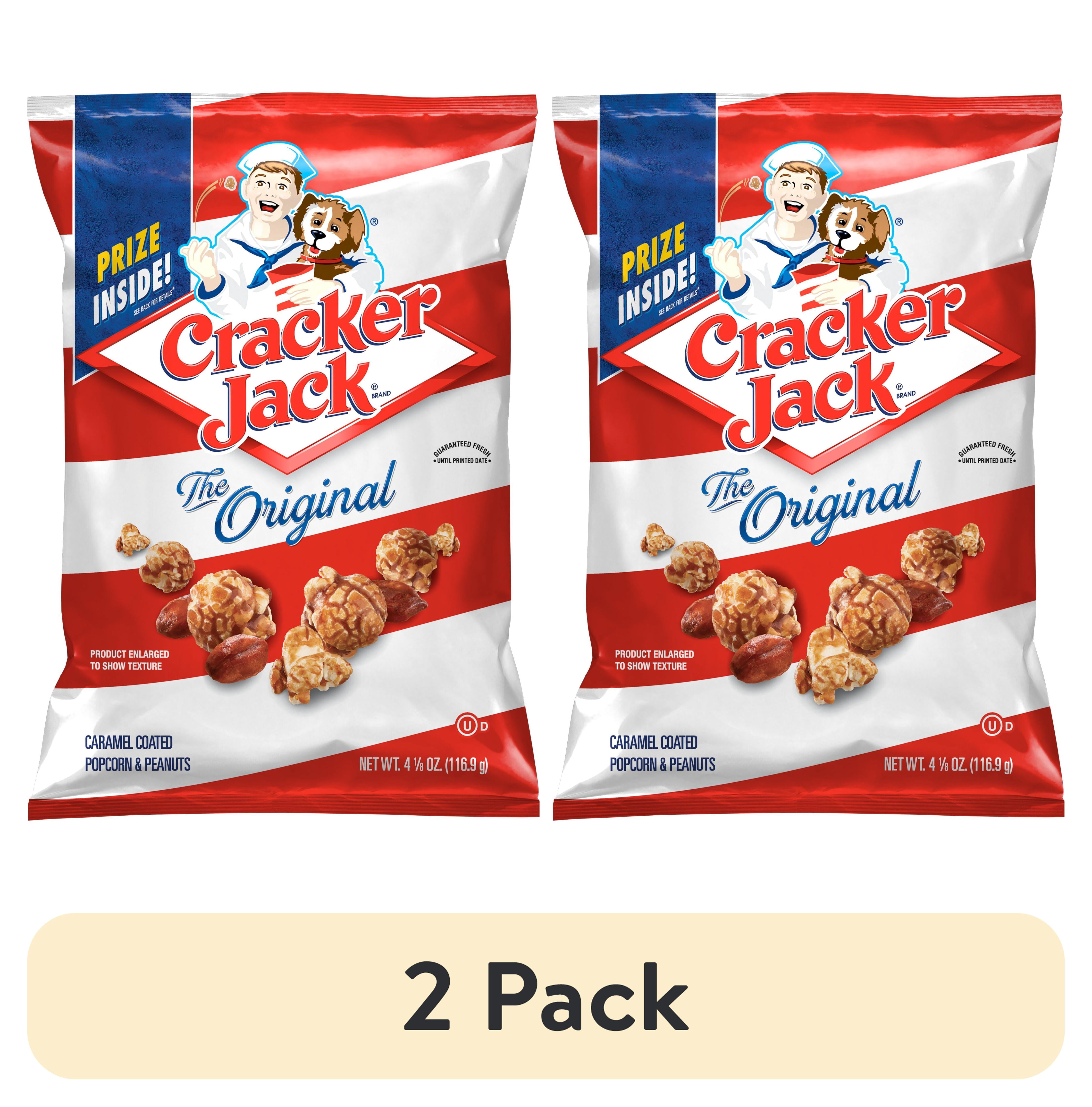(2 pack) Cracker Jack The Original Caramel Coated Popcorn & Peanuts 4. ...