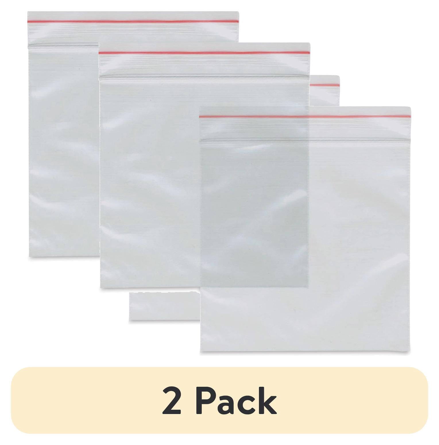 (2 pack) Craft Medley Zipper Lock Bags - 4" W x 4" L, Package of 40 ...
