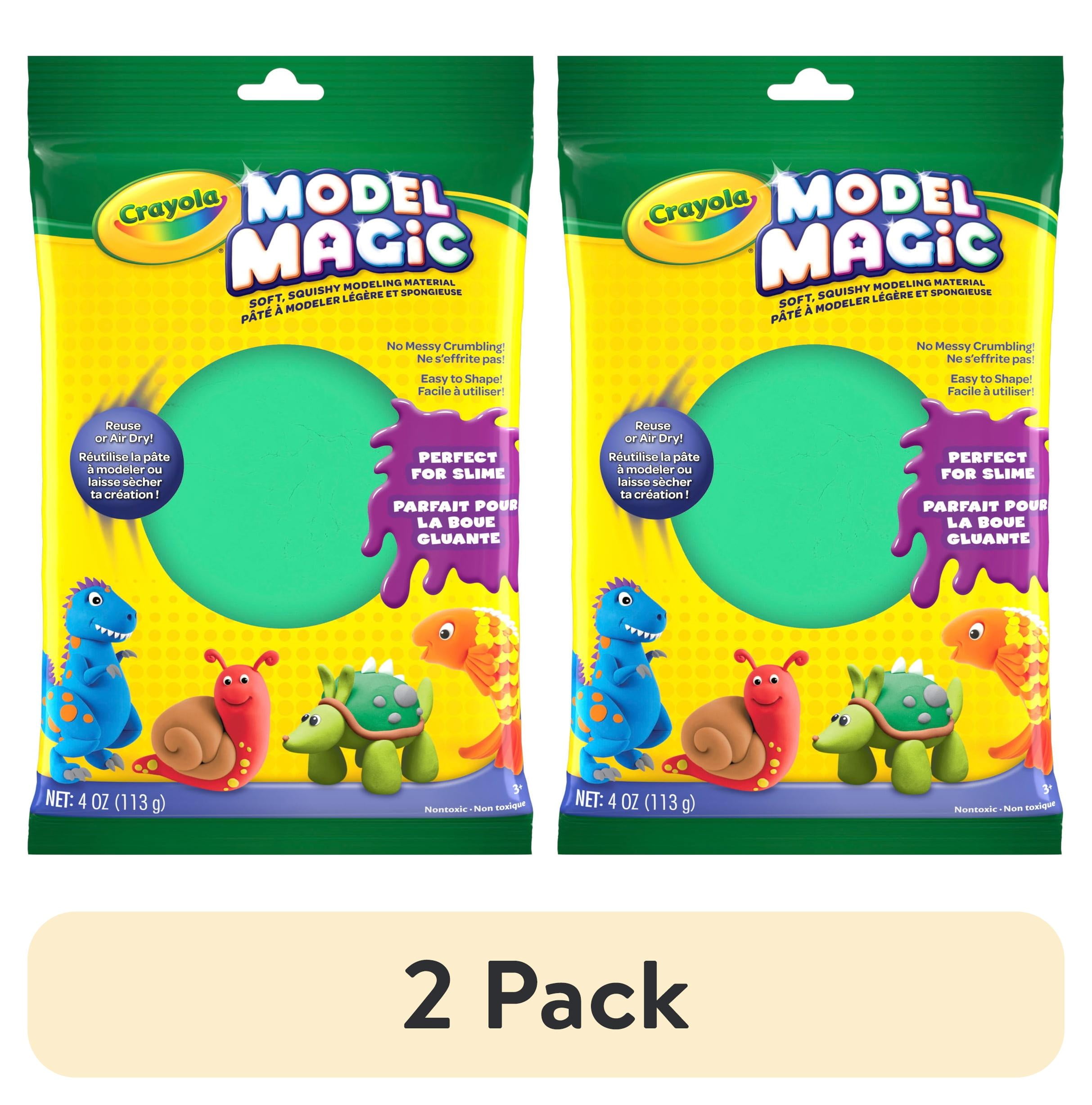 (2 pack) Crayola Model Magic, Green - Walmart.com