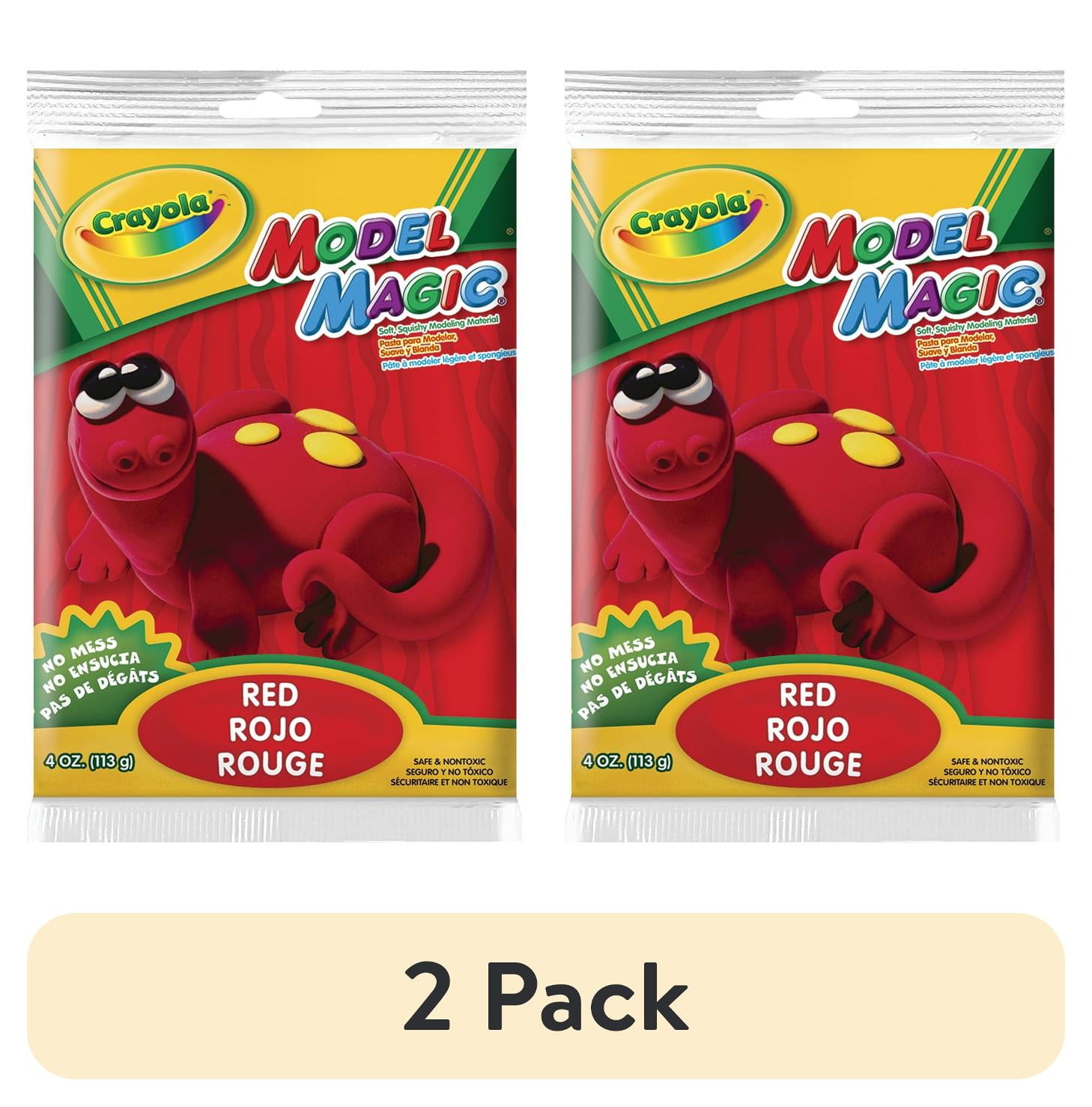 (2 pack) Crayola Model Magic, Red - Walmart.com