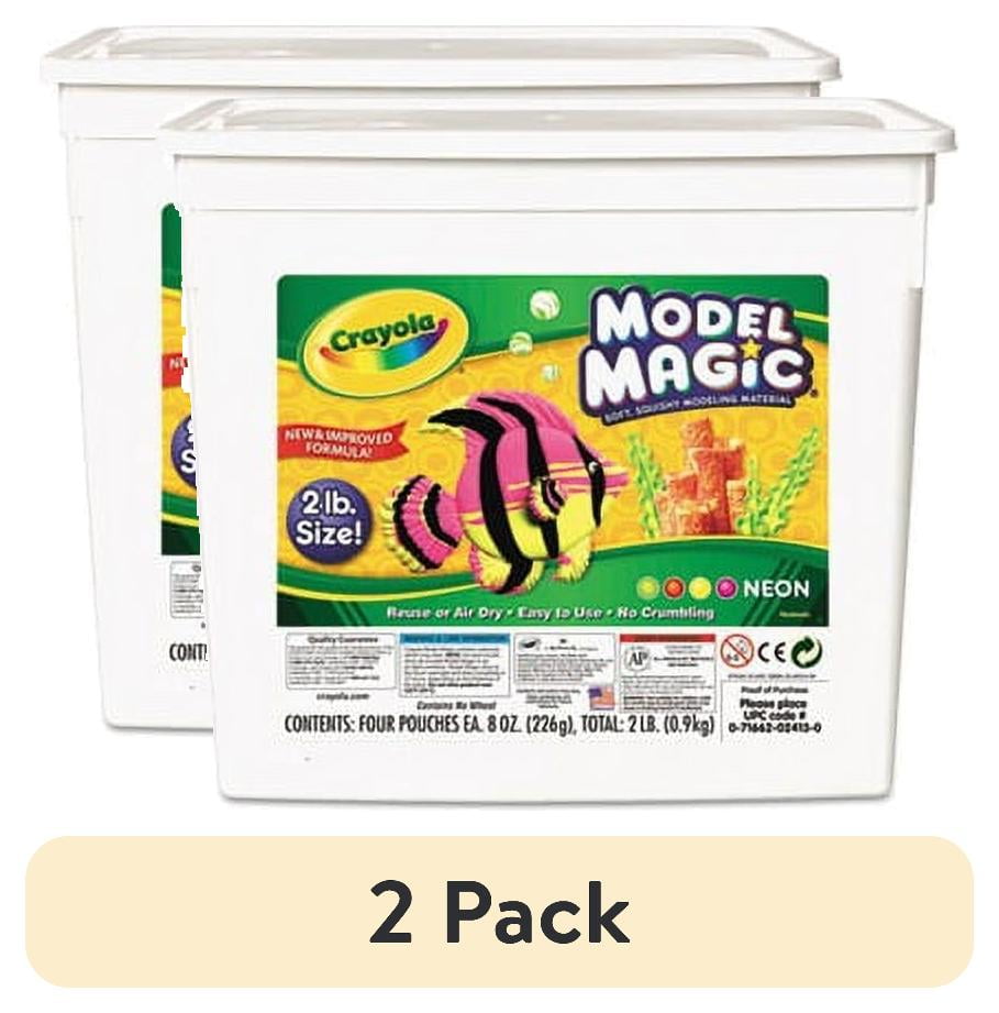 (2 pack) Crayola Neon Modeling Clay - Walmart.com