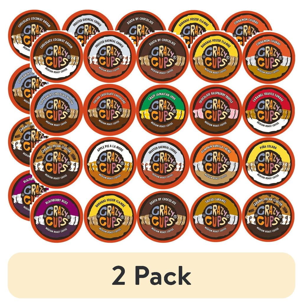 (2 pack) Crazy Cups, Flavored Coffee K-Cups Variety Pack Sampler, 20 Ct ...