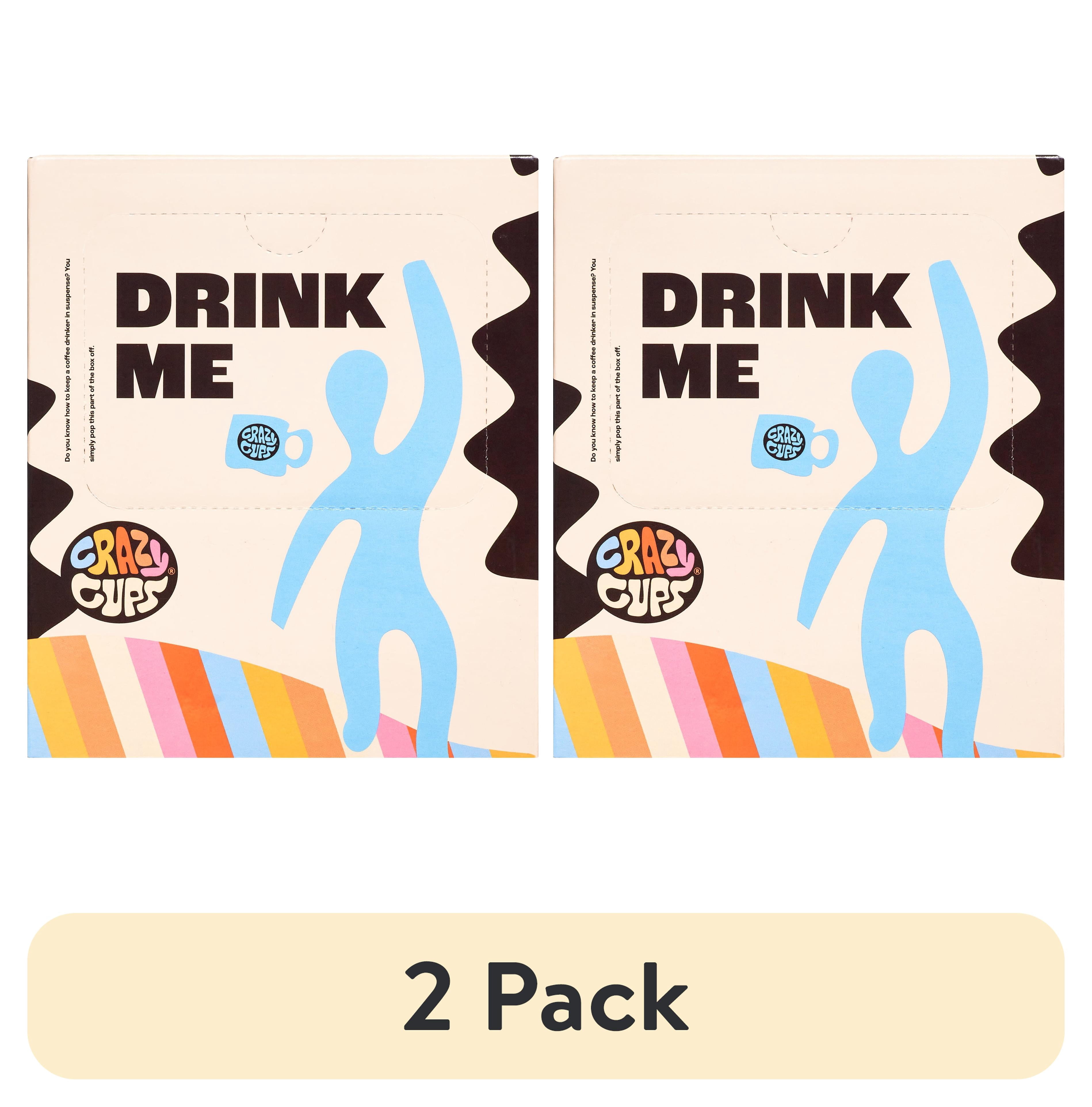 (2 pack) Crazy Cups, Flavored Coffee Single Serve Cups Variety Pack ...