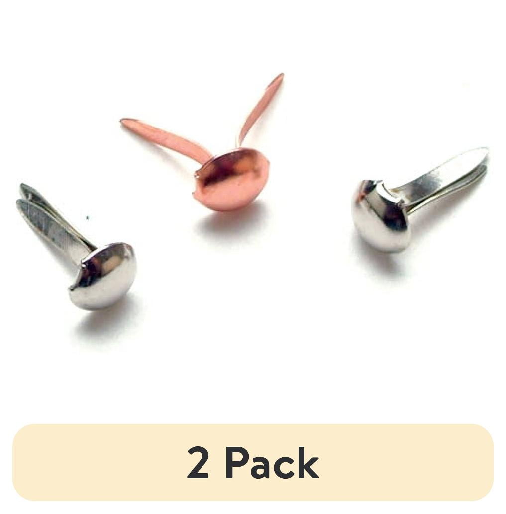 (2 pack) Creative Impressions Mini Metal Paper Fasteners 3mm 100/Pkg ...