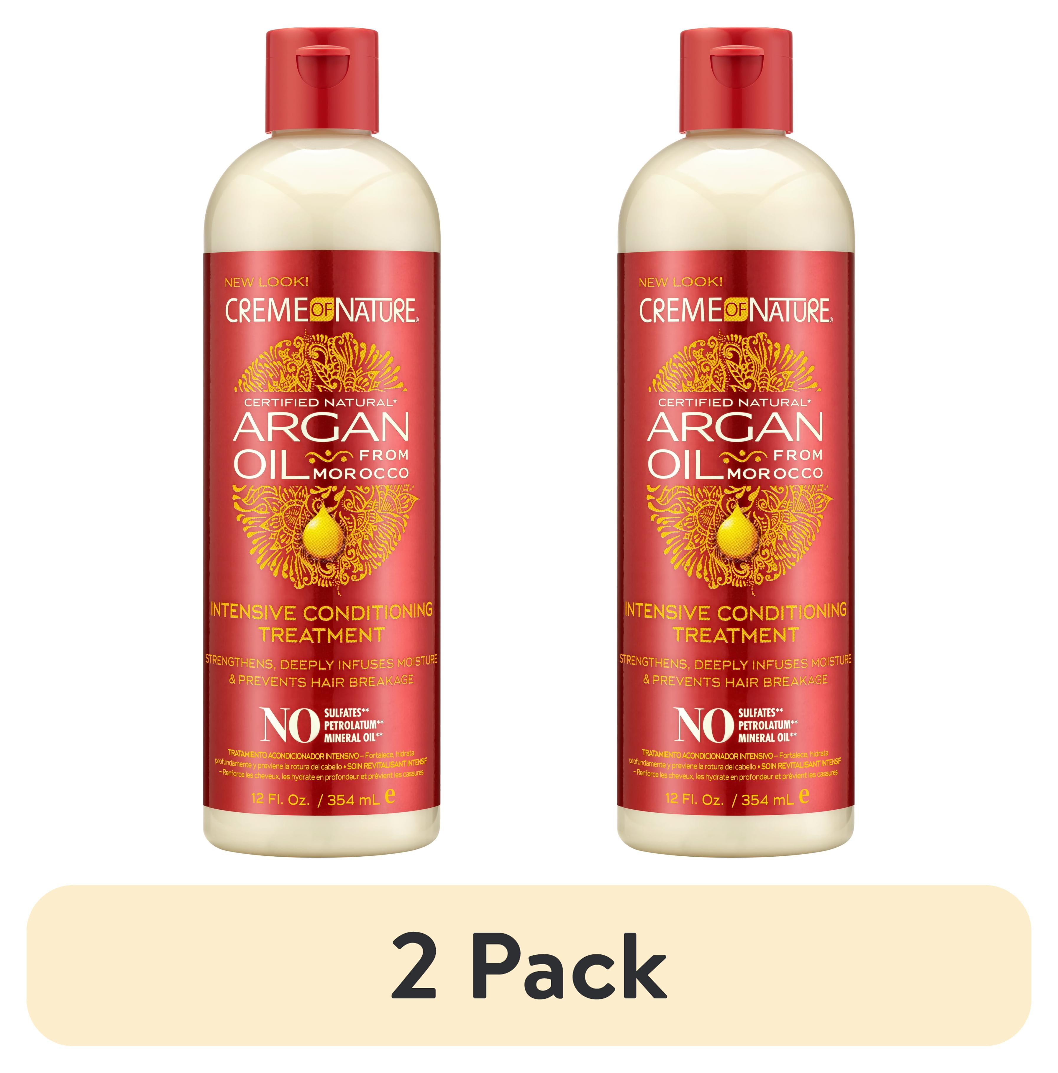 (2 pack) Creme of Nature Argan Oil Intensive Conditioning Treatment, 12 ...