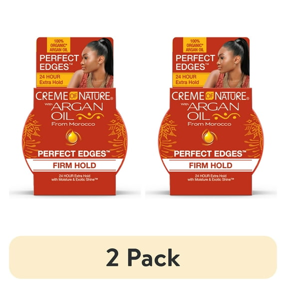(2 pack) Creme of Nature® Argan Oil Perfect Edges Firm Hold, 2.25 oz ...
