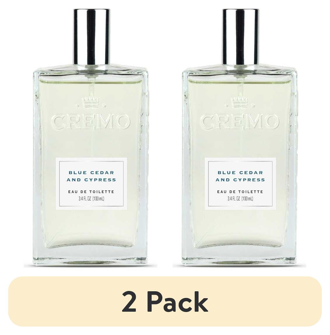 (2 pack) Cremo Men's Spray Cologne, Blue Cedar & Cypress, 3.4 oz ...
