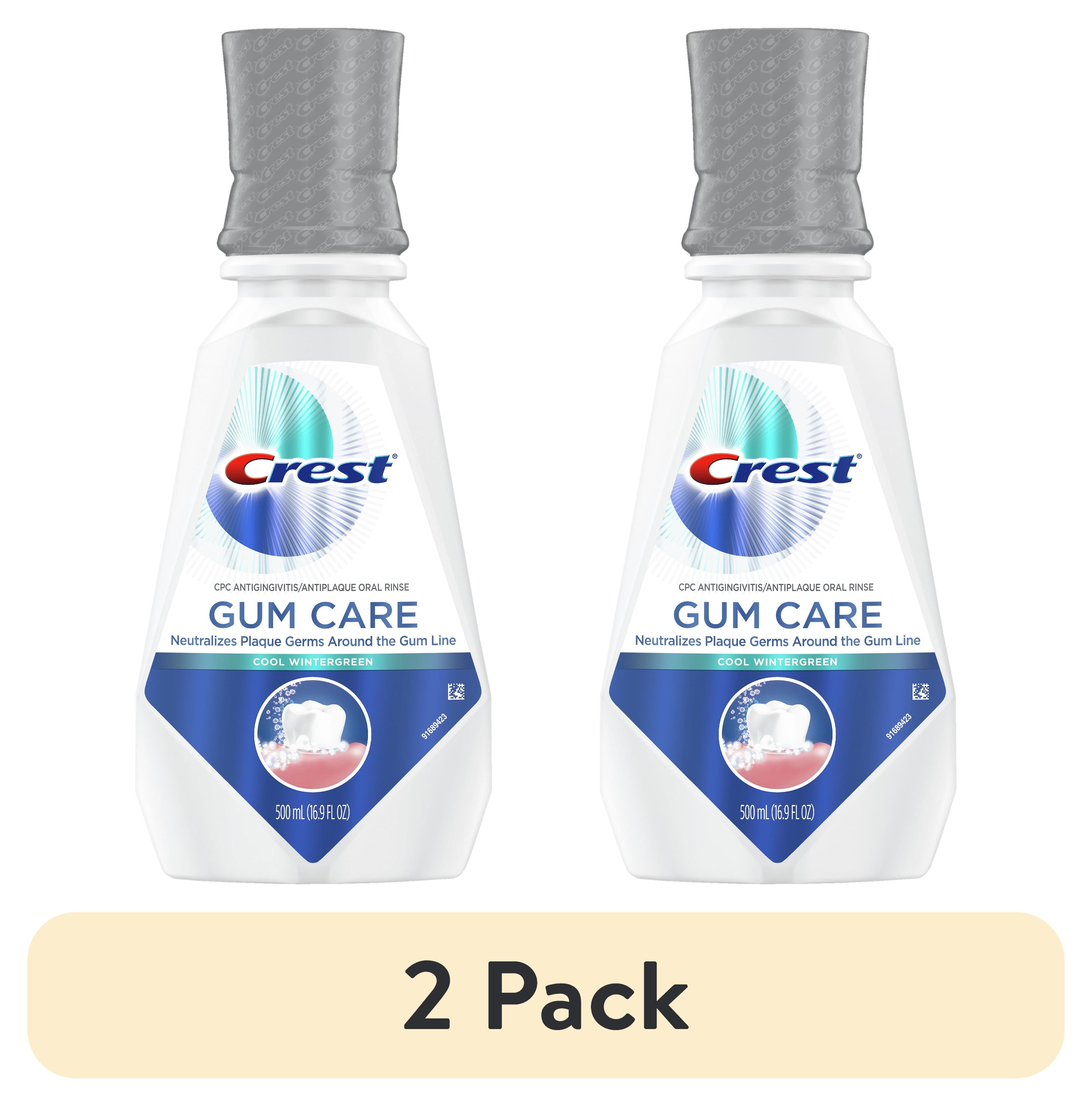 (2 pack) Crest Gum Care Mouthwash, Cool Wintergreen, CPC ...