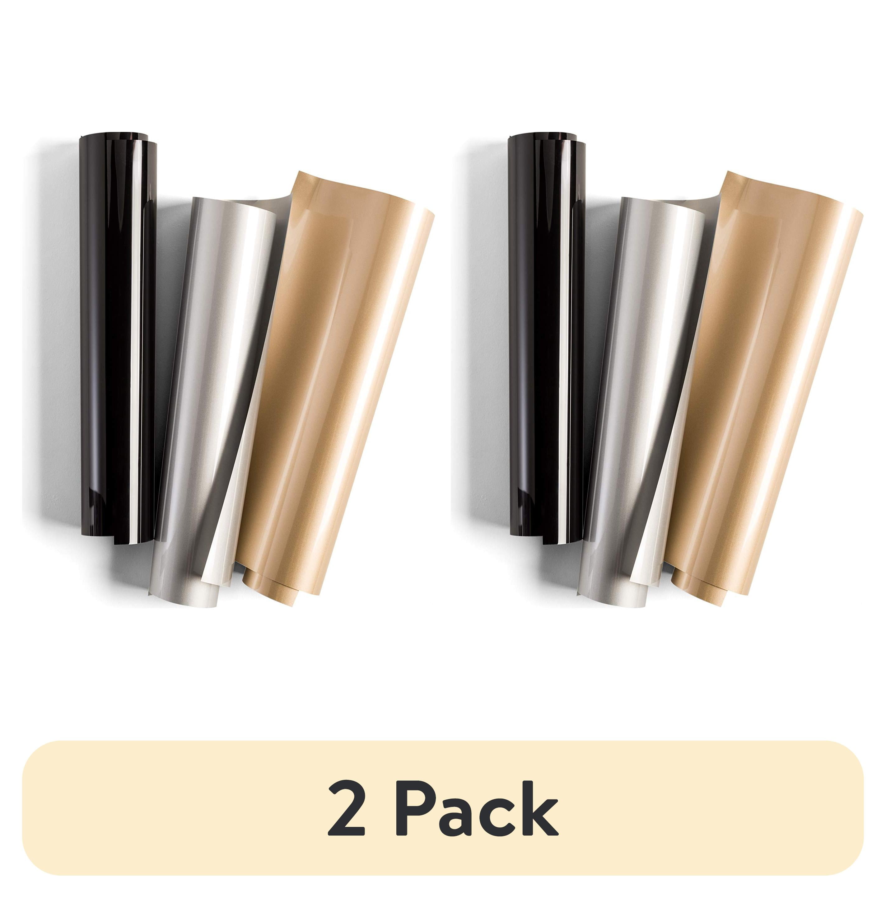 (2 pack) Cricut® Everyday Iron-On Vinyl Sampler, Classics, 12" x 12 ...