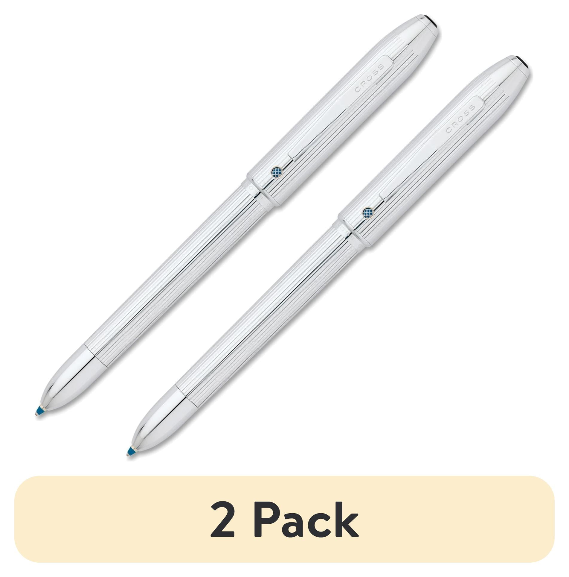 (2 pack) Cross Tech4 Lustrous Chrome Multi-function Pen - Walmart.com