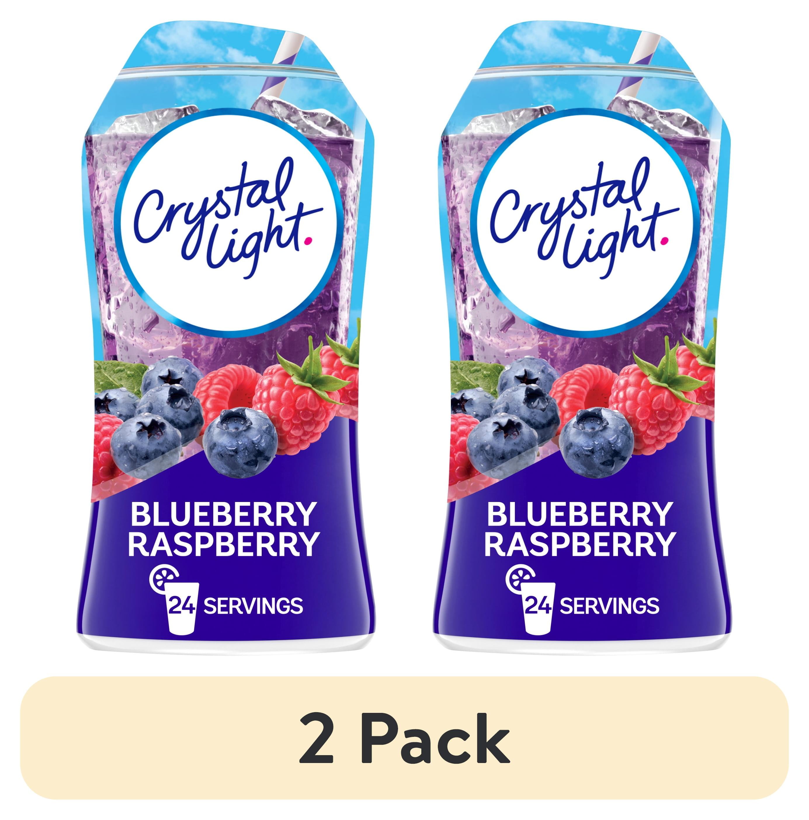 (2 pack) Crystal Light Liquid Blueberry Raspberry Naturally Flavored ...