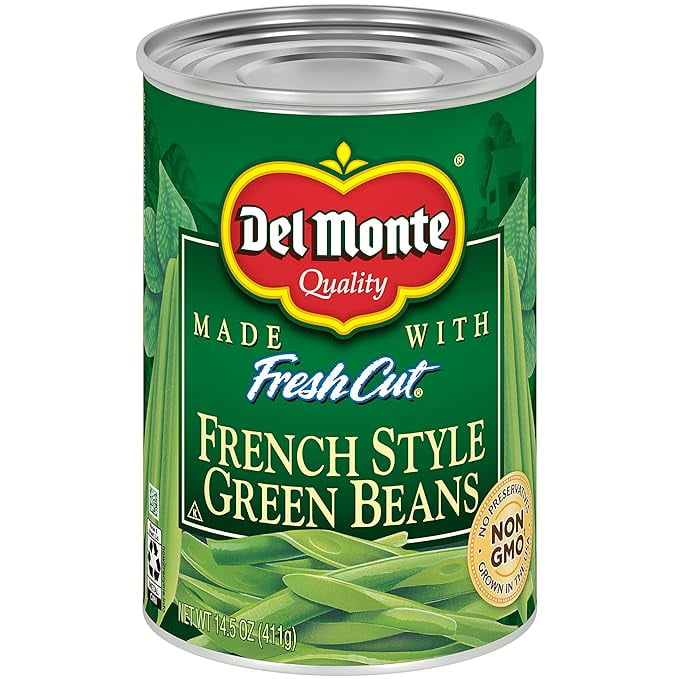 (2 pack) DEL MONTE BLUE LAKE French Style Green Beans, Canned ...