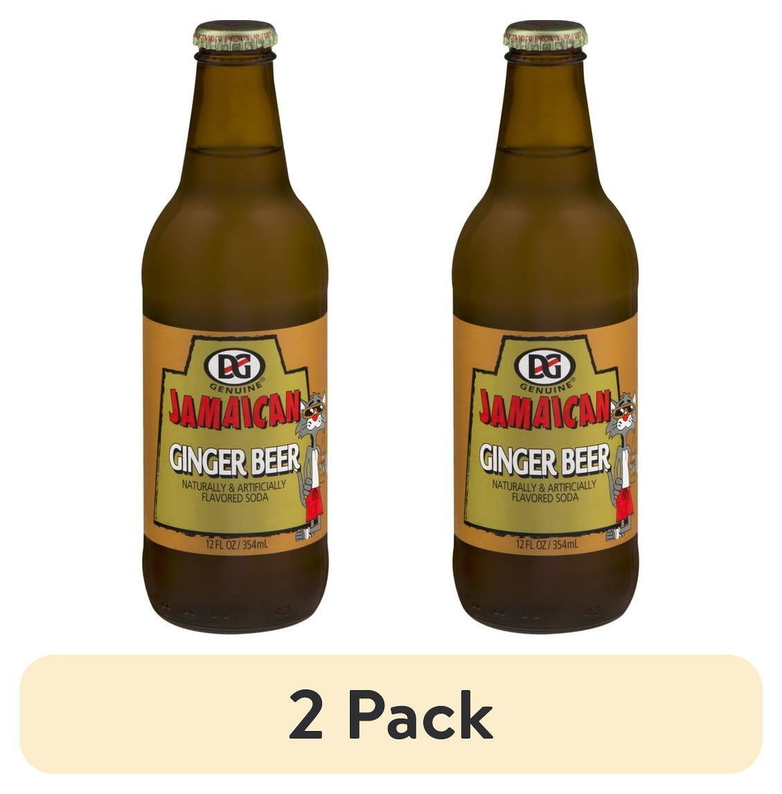 (2 pack) Ginger Beer Flavored Soda, 12 oz - Walmart.com