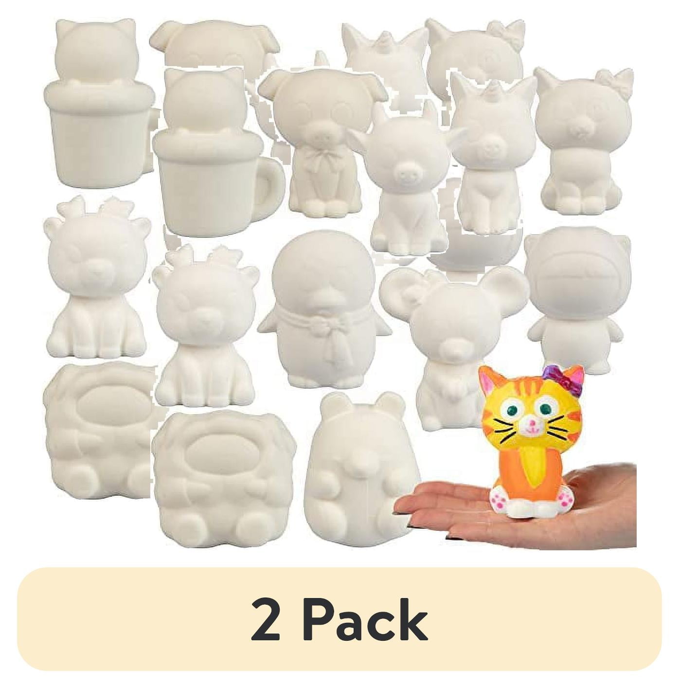 (2 pack) DIY Jumbo Blank Slow-Rising Animal Squishies - 12 Different 3 ...
