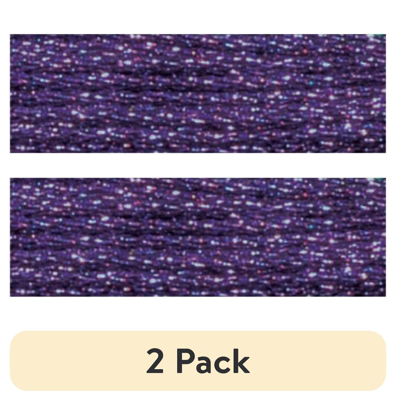 (2 pack) DMC 317W-E3837 DMC Light Effects Embroidery Floss 8.7 Yards ...