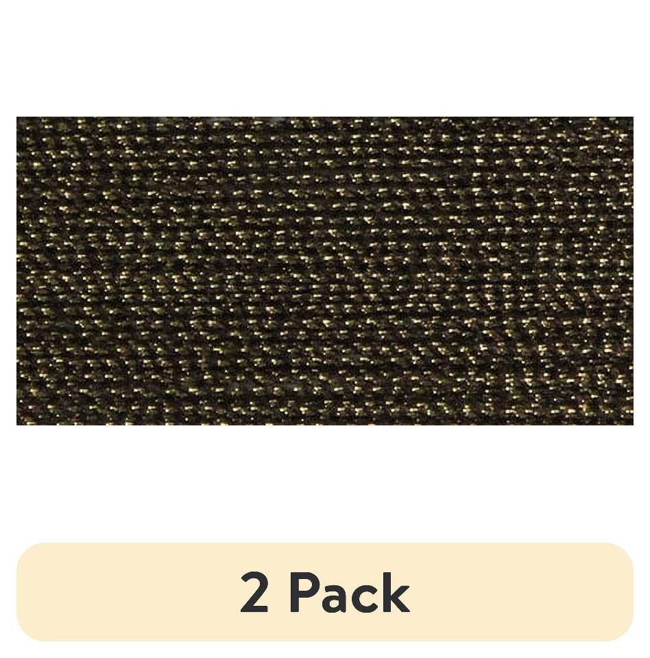 (2 pack) DMC Diamant Metallic Thread 38.2yd-Gold & Black - Walmart.com