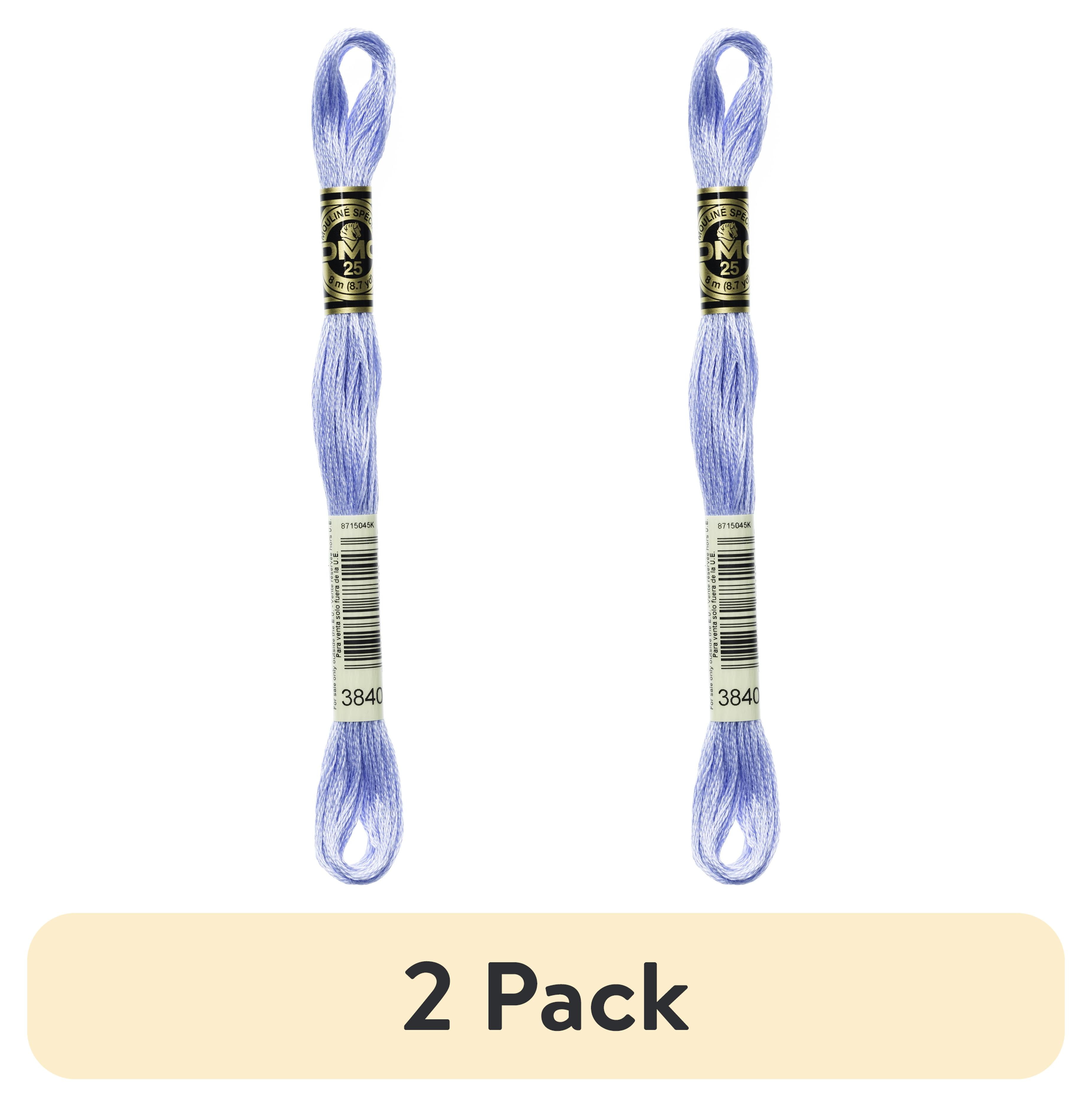 (2 pack) DMC Mouline 117-3840 Six-Strand Embroidery Thread , Light ...