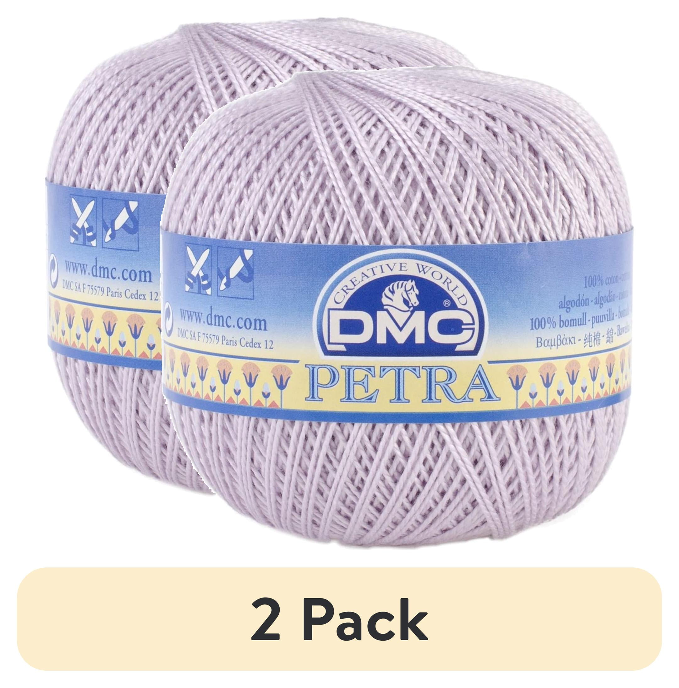 (2 pack) DMC/Petra Crochet Cotton Thread Size 5-5211 - Walmart.com