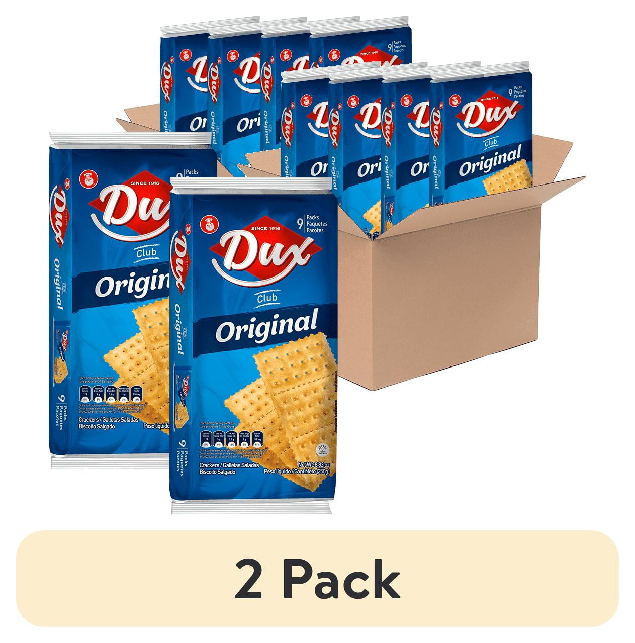 (2 pack) DUX Club Original Cracker Bag 9x3 - Walmart.com