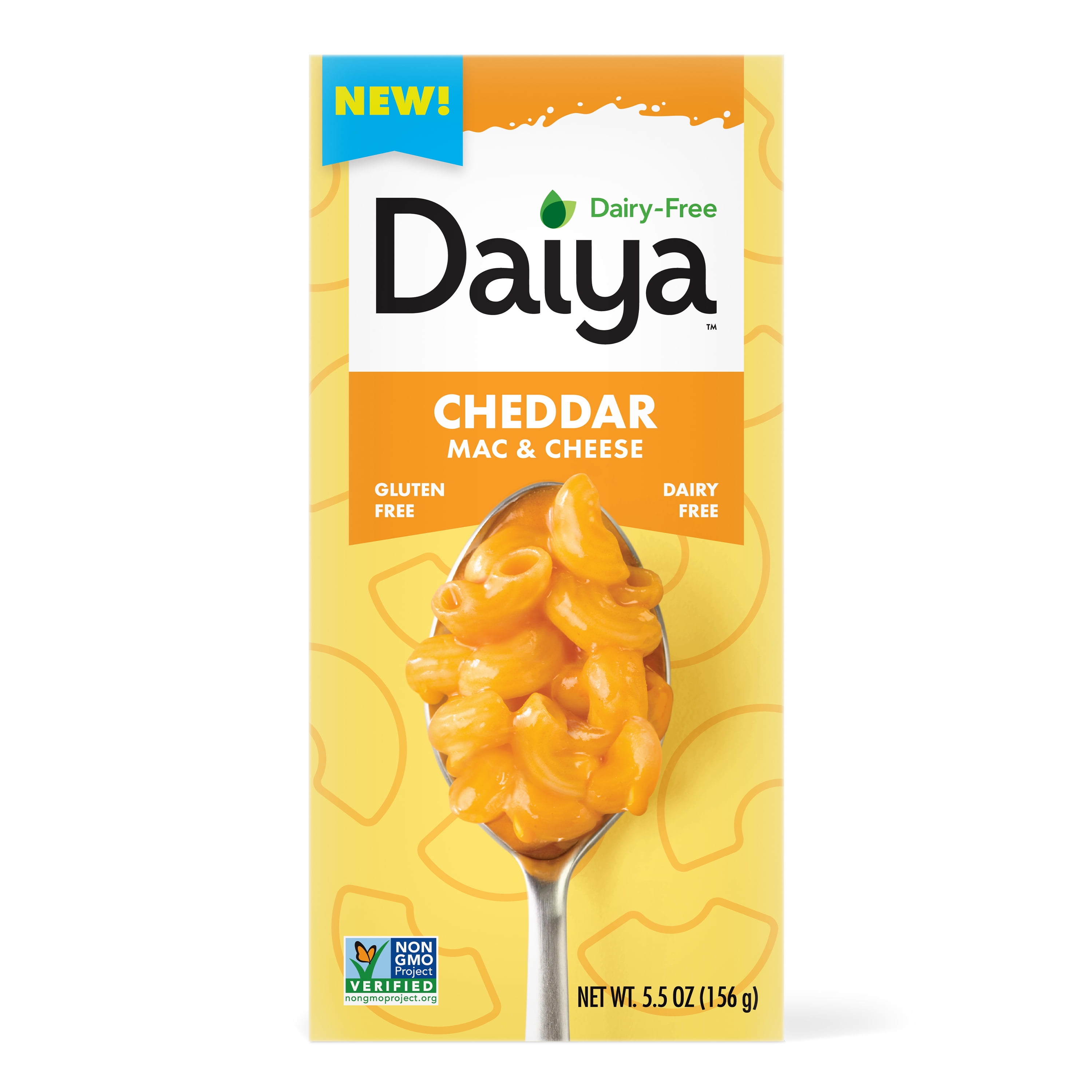 (2 pack) Daiya Dairy Free Gluten Free Cheddar Mac & Cheese, Vegan, 5.5 ...
