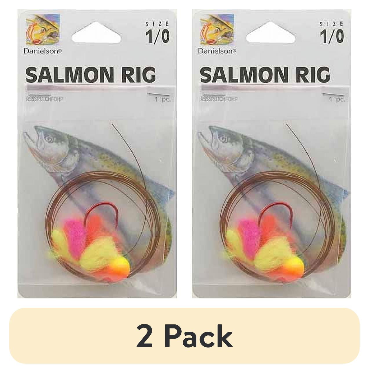 (2 pack) Danielson Salmon/Steelhead Rig with Matzuo Sickle Hook ...