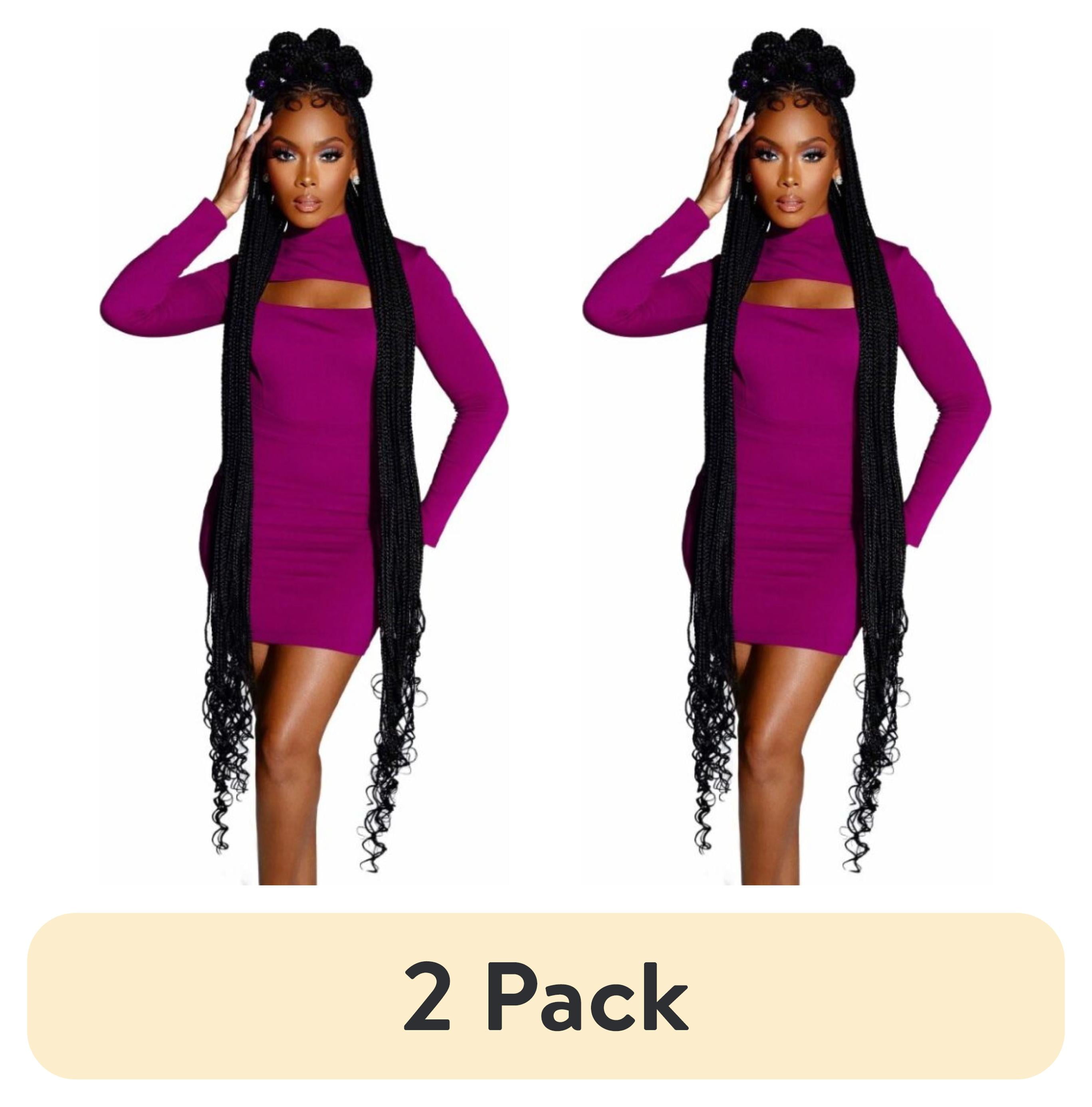(2 pack) Darling Pre-Stretched Bohemian Wave Braid Hair 3X Pack, 52 ...