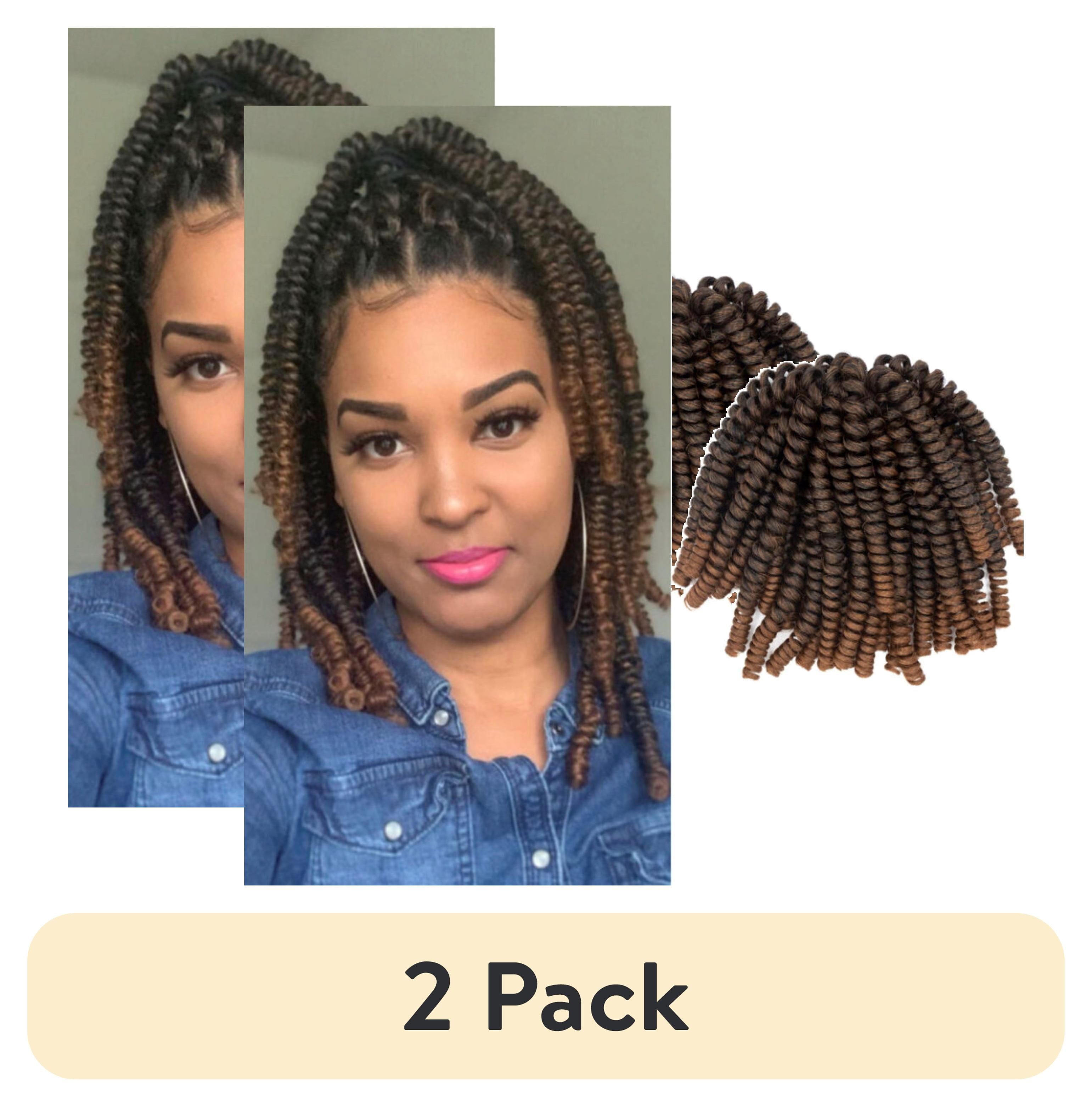 (2 pack) Darling Spring Twist Crochet Hair 2X Pack, 24 inch, #1/30 ...