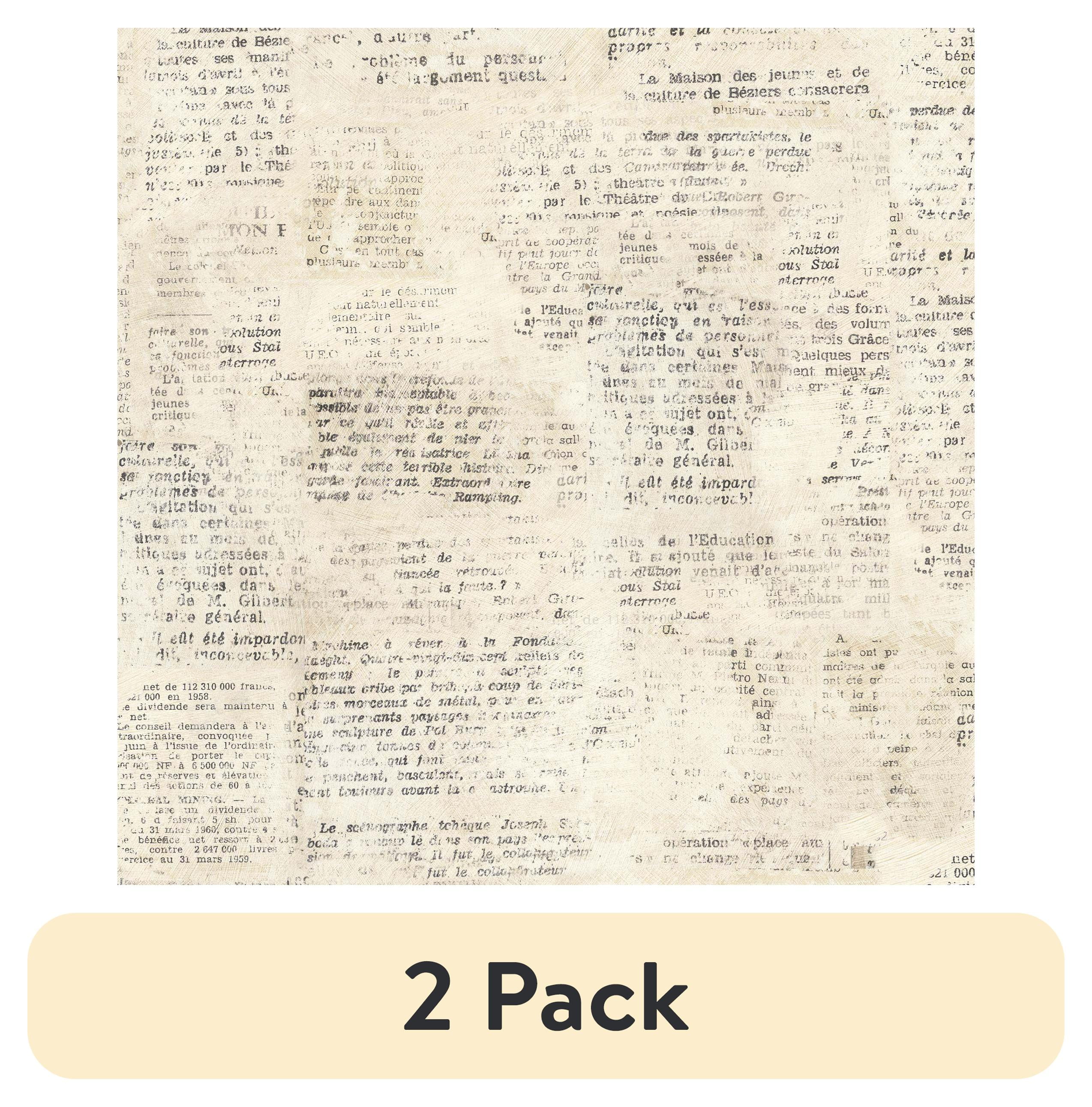(2 pack) David Textiles 44" x 1 Yard Cotton Love Notes Sewing & Craft ...