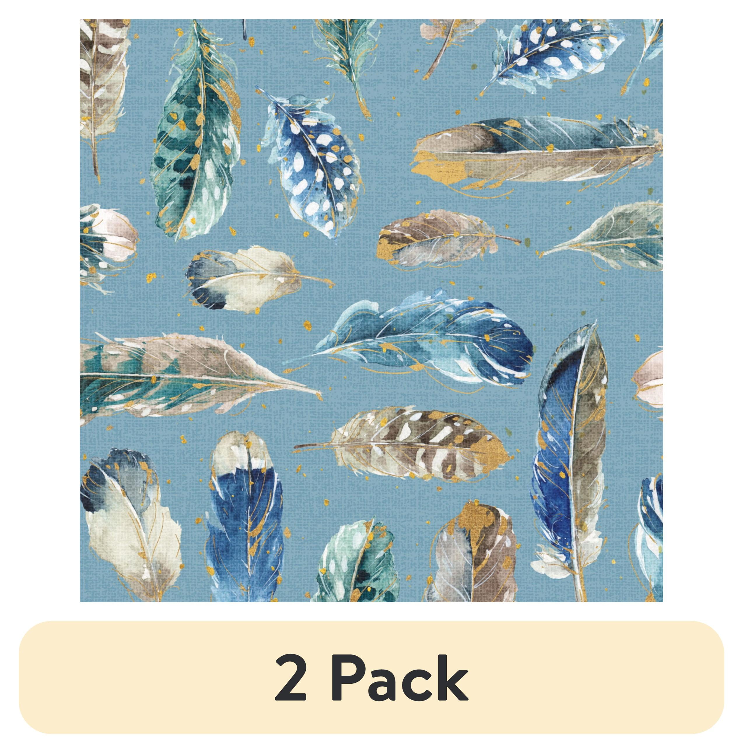(2 pack) David Textiles Cotton 36" x 44" Indigold Collection 100% ...