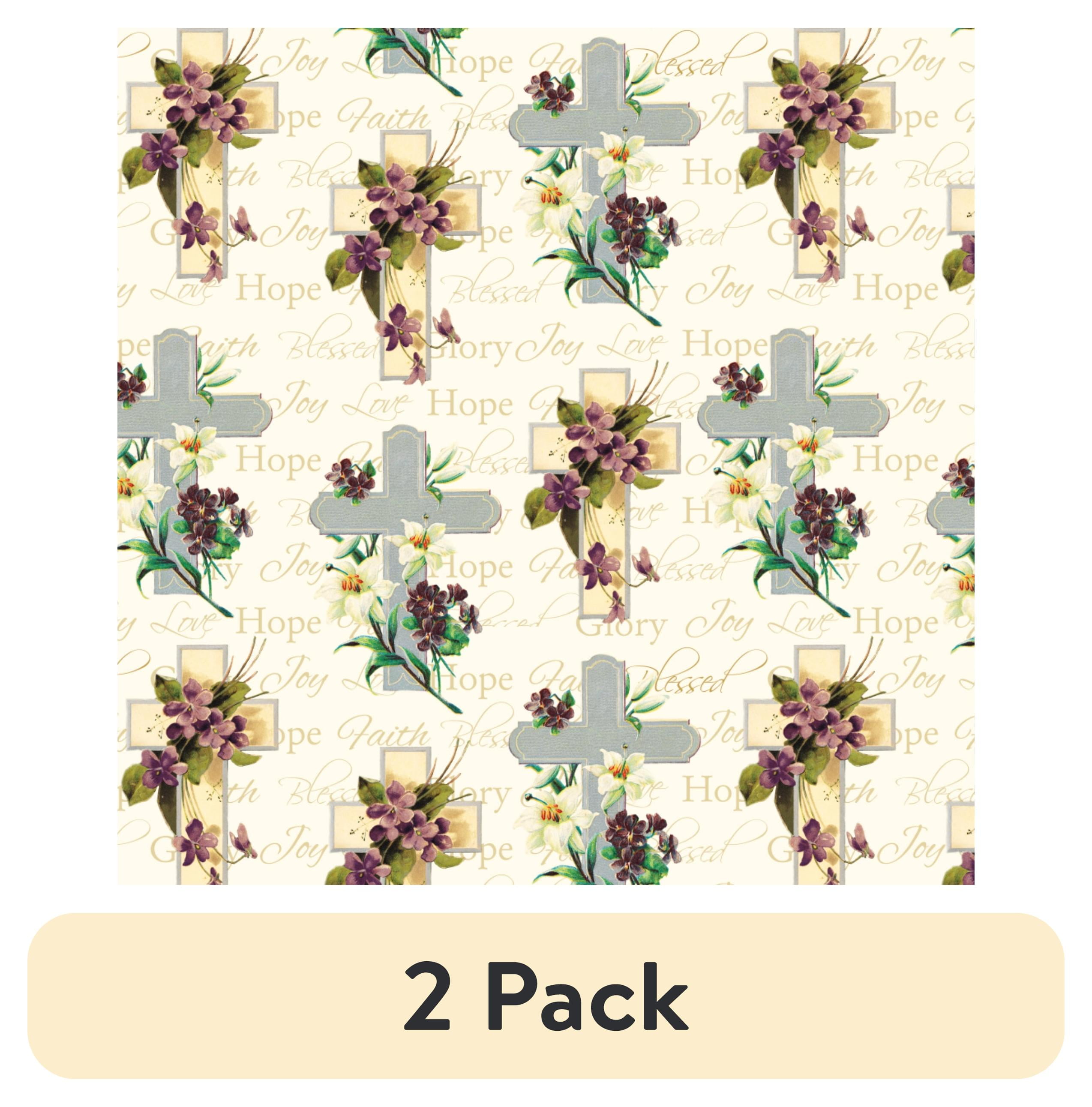 (2 pack) David Textiles Religious Faith 36" Cotton Sewing & Craft ...