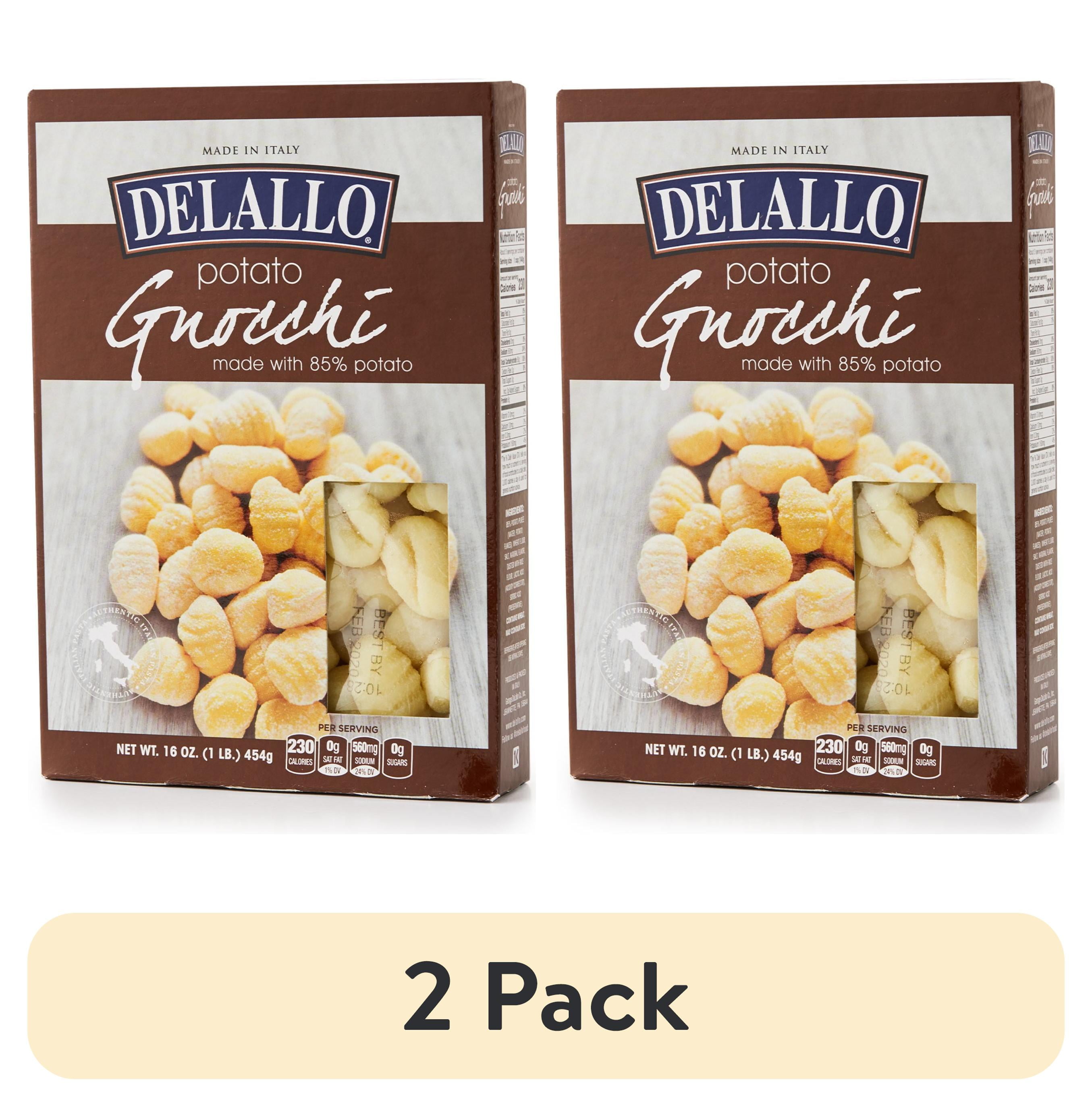 (2 pack) DeLallo Potato Gnocchi Pasta, Made in Italy, Non-GMO, 16 oz ...