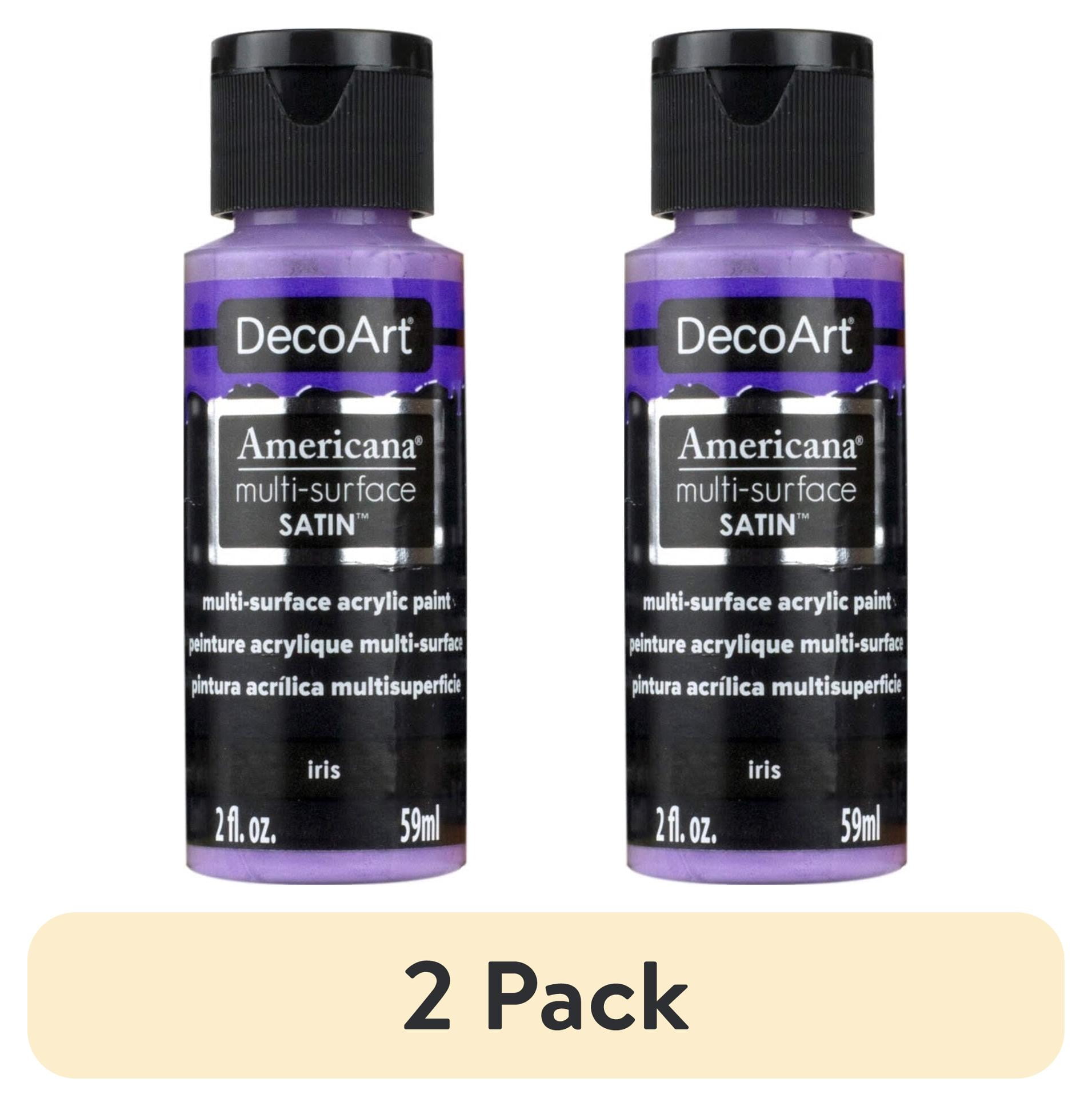 (2 pack) Americana Multi-Surface Acrylics - 2oz - Walmart.com