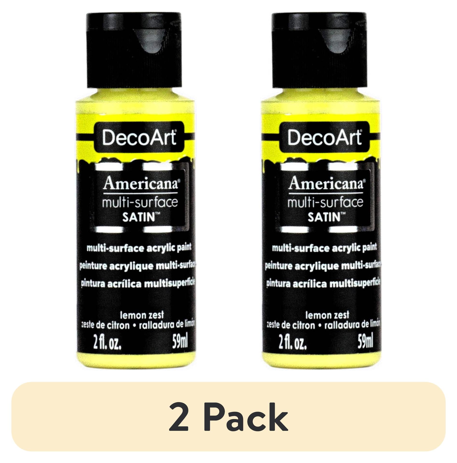 (2 pack) Americana Multi-Surface Acrylics - 2oz - Walmart.com