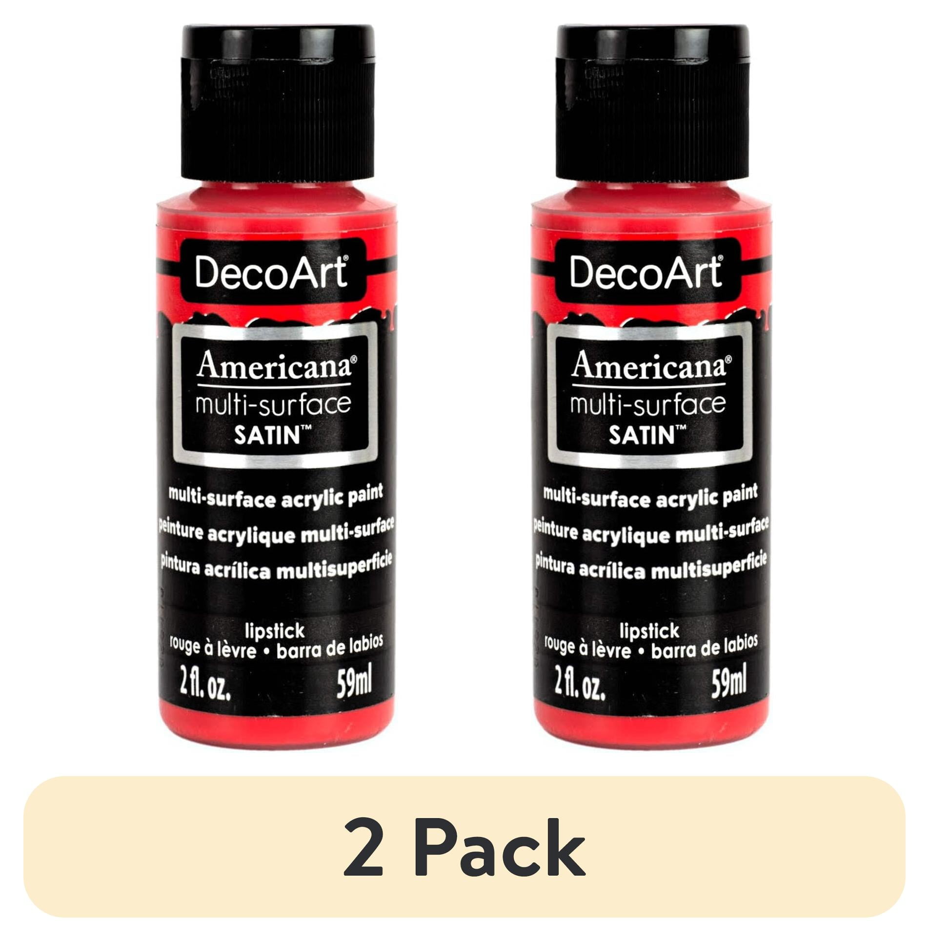 (2 pack) Americana Multi-Surface Acrylics - 2oz - Walmart Business Supplies