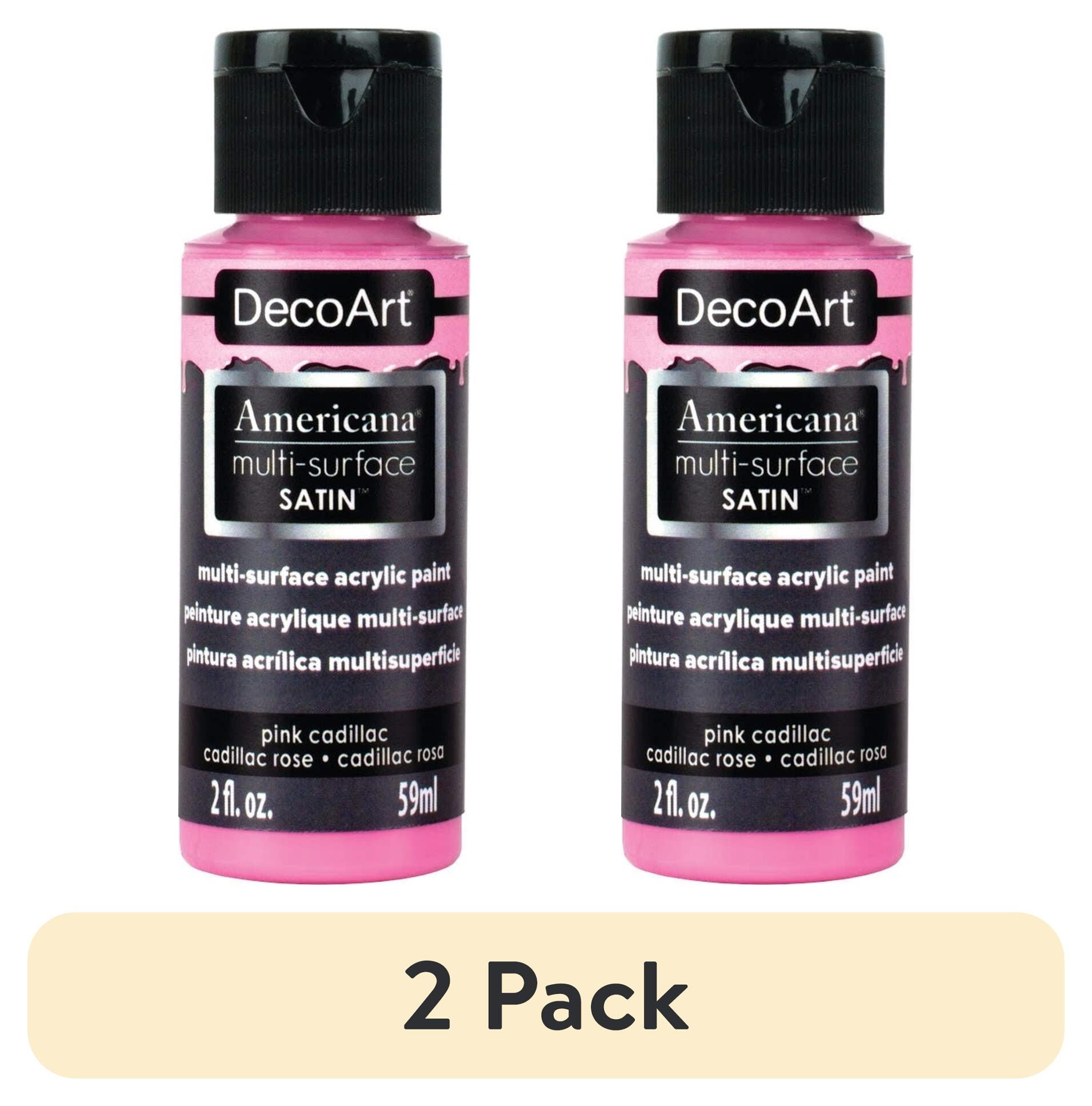 (2 pack) Americana Multi-Surface Acrylics - 2oz - Walmart.com