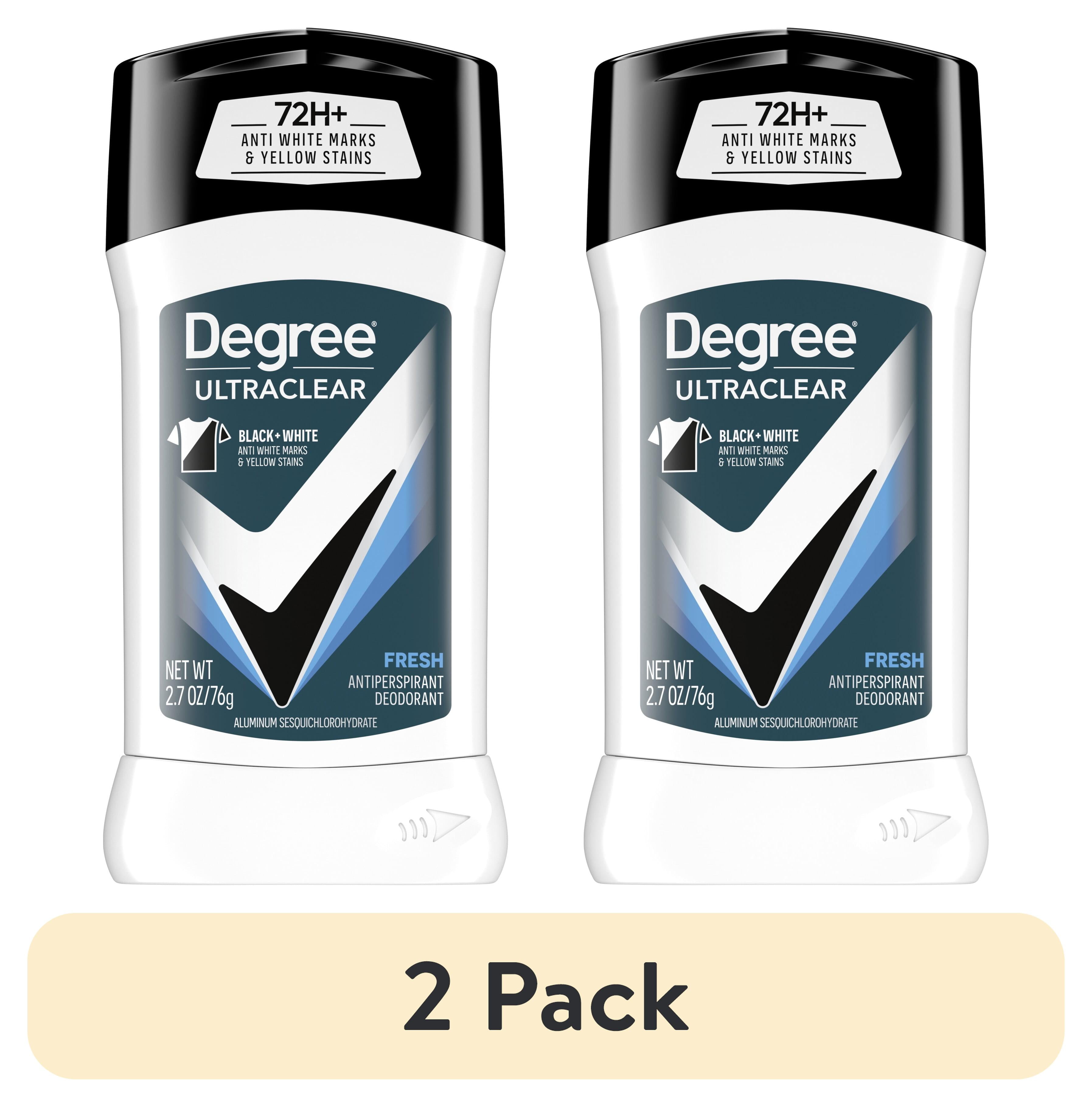 (2 pack) Degree Ultra Clear Long Lasting Antiperspirant Deodorant Stick ...