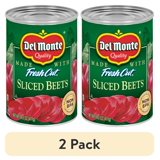 (2 pack) Del Monte Sliced Beets, Canned Vegetables, 14.5 oz Can ...