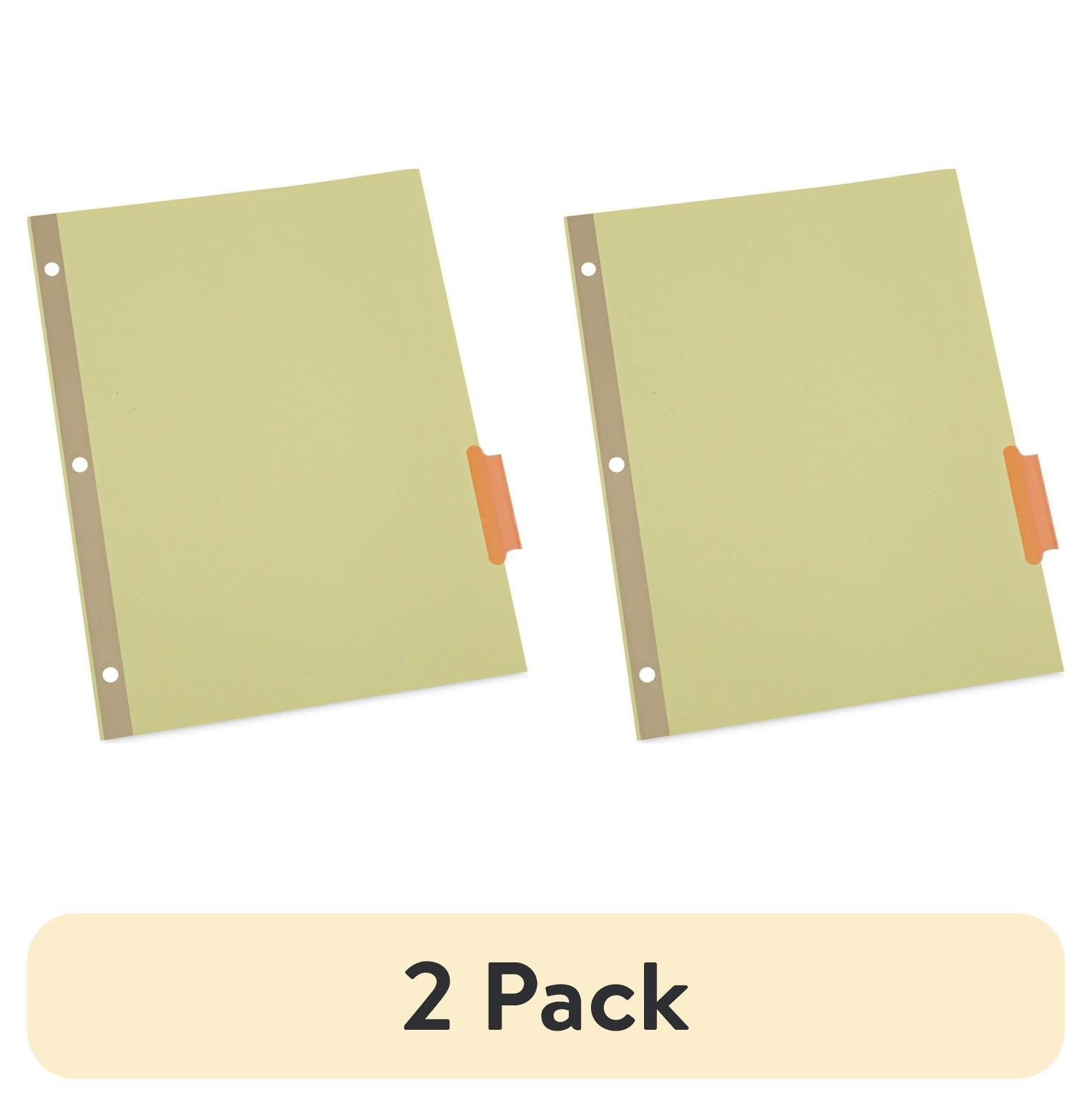 (2 pack) Universal UNV20860 Deluxe Extended Insertable Tab Indexes with ...