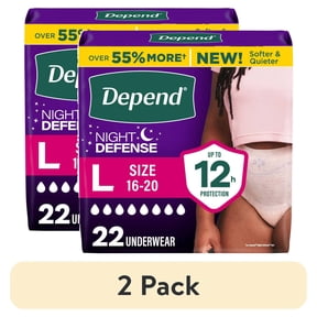 Because Overnight Absorbency Pull Ups - Adult Disposable Incontinence ...