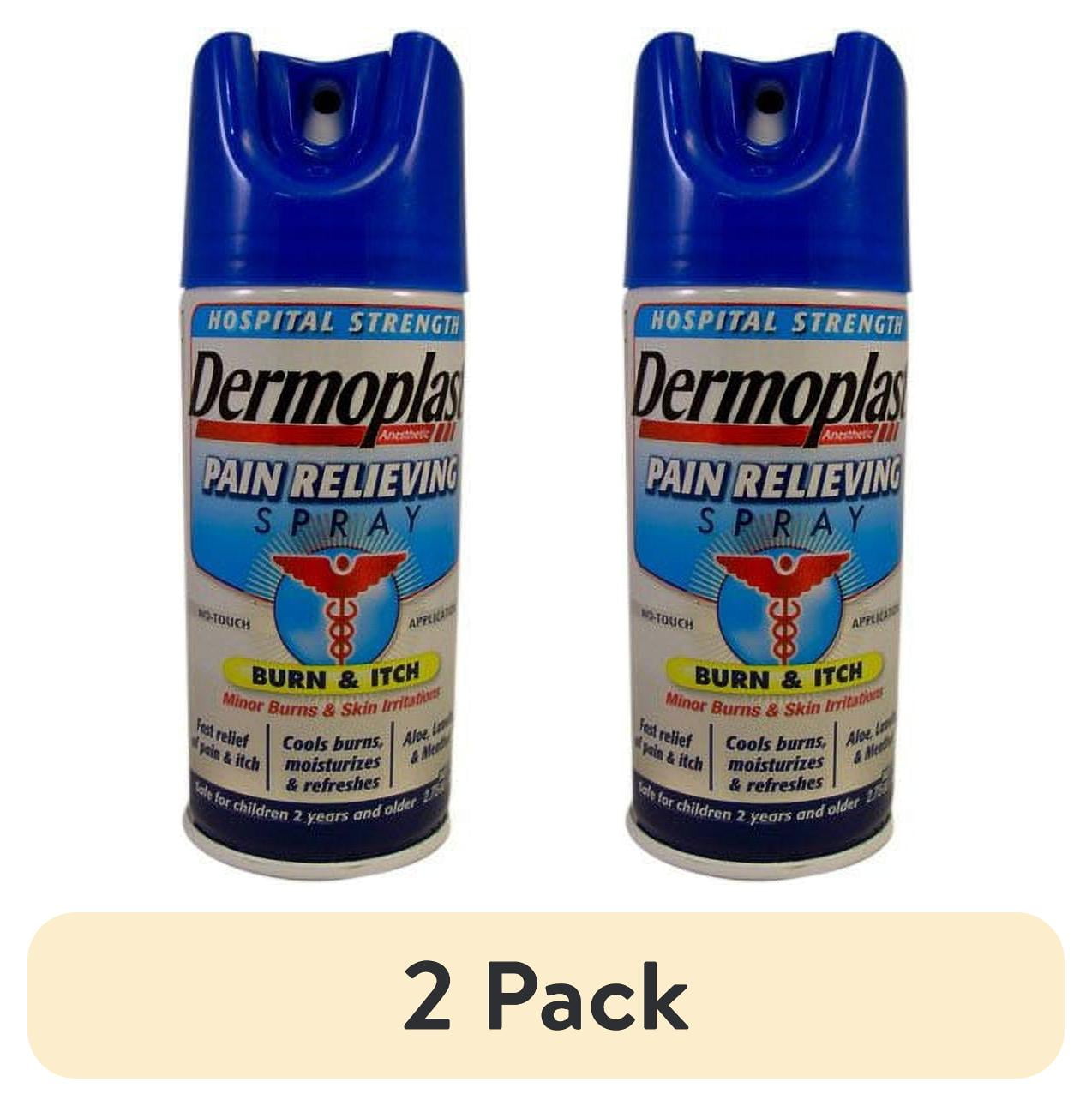 (2 pack) Dermoplast Pain Relieving Spray, 2.75 oz - Walmart.com