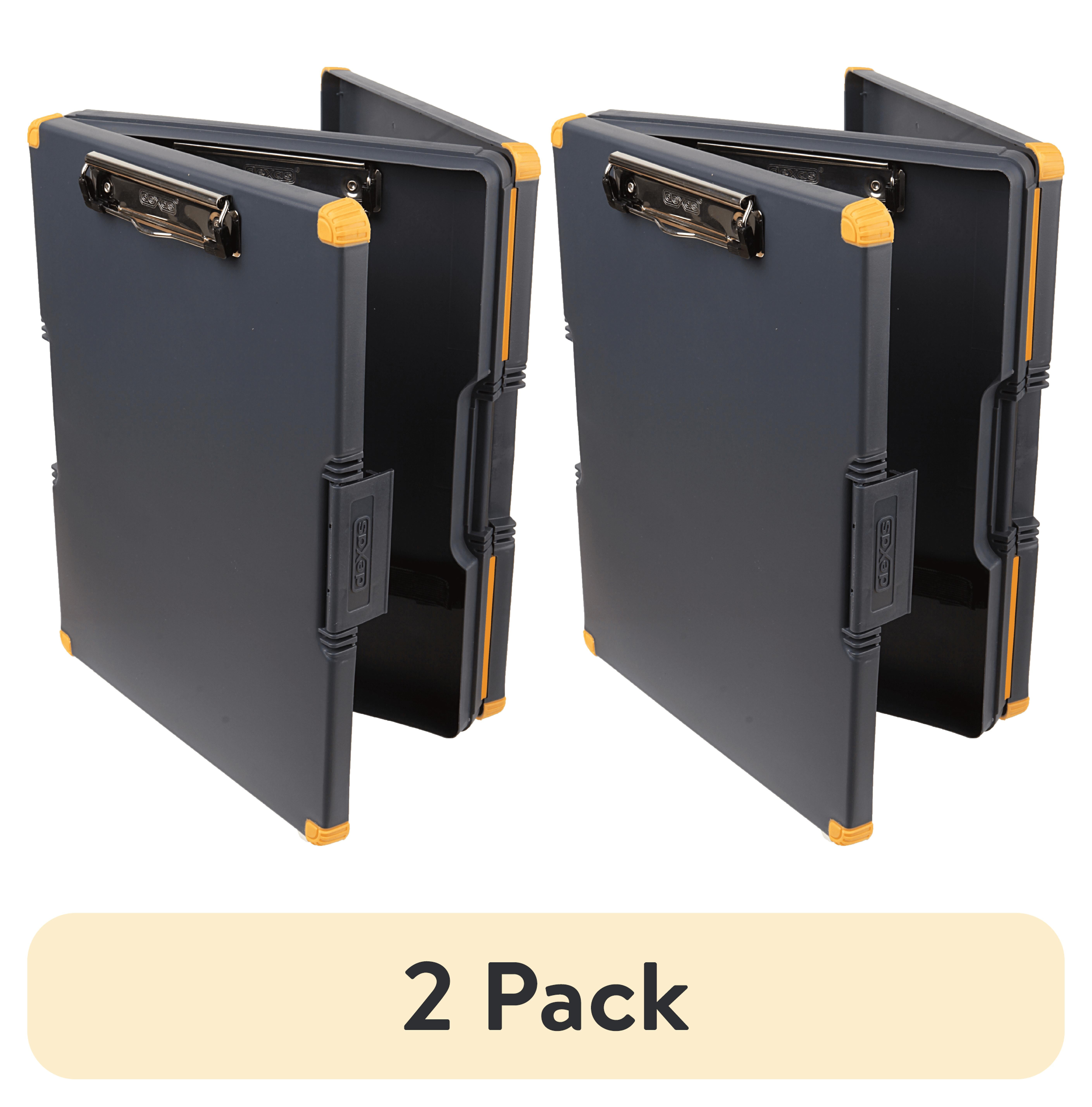 (2 pack) Dexas Duo Clipcase, Double Sided Clipboard Design, 13” x 10 ...