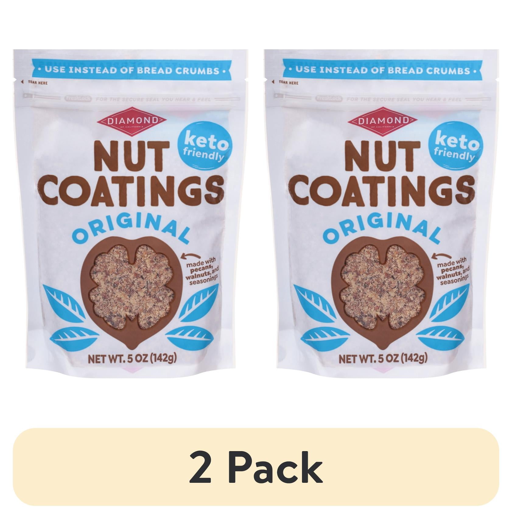 (2 pack) Diamond of California Keto Friendly Original Nut Coatings 5 oz ...